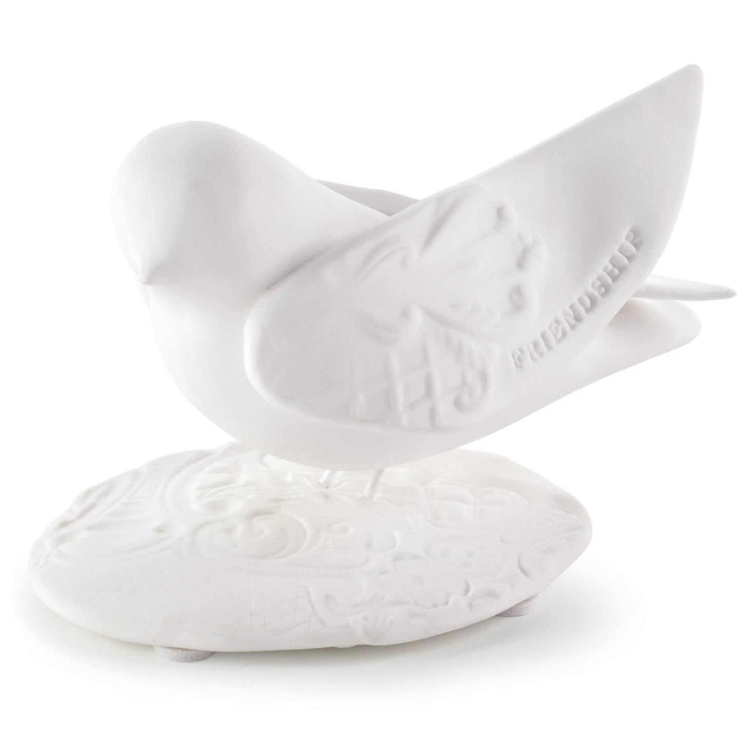 Hallmark Artist Collection Kim Mallory: Friendship White Ceramic Bird ...