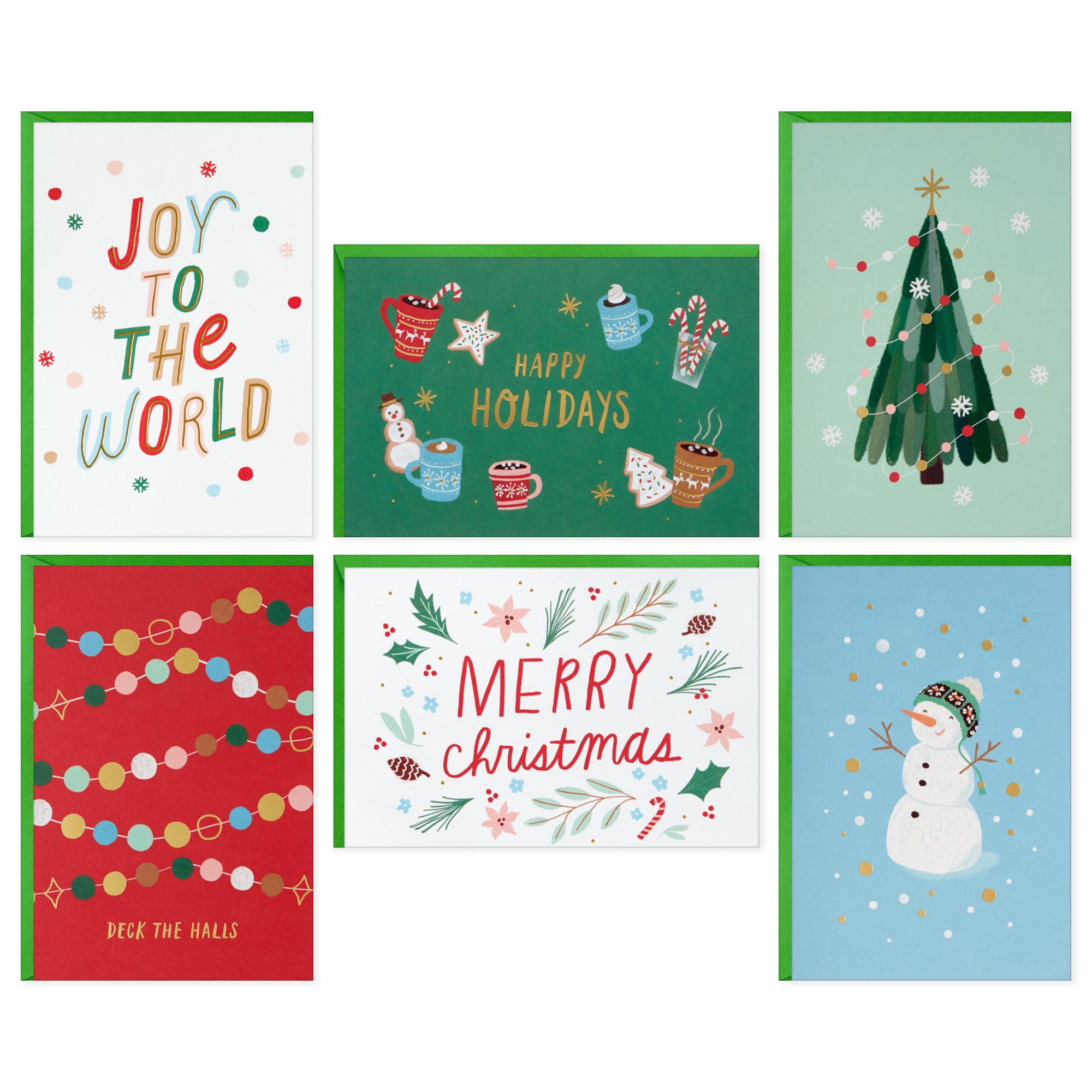 Hallmark Assorted Boxed Christmas Cards (Whimsical Holidays), Pack of ...