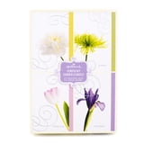 Hallmark Sympathy Card Box Pack (Flowers, 12 Cards with Messages and ...