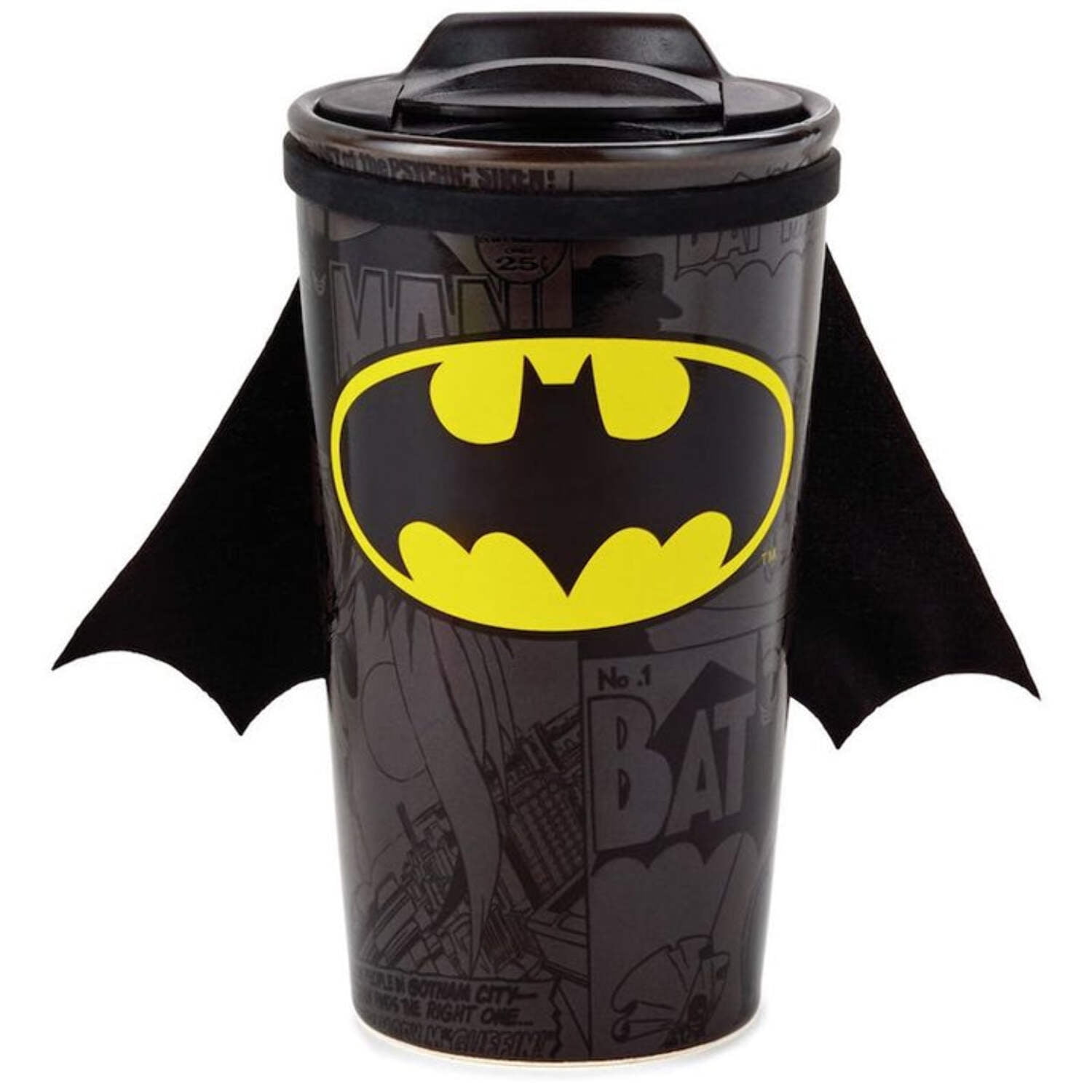 DC Comics Batman Travel Mug With Cape, 10 oz - Walmart.com