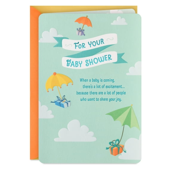 Hallmark Baby Shower Card (A Lot of Excitement) - Walmart.com
