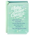 Hallmark Baby Shower Greeting Card (Checklist) - Walmart.com