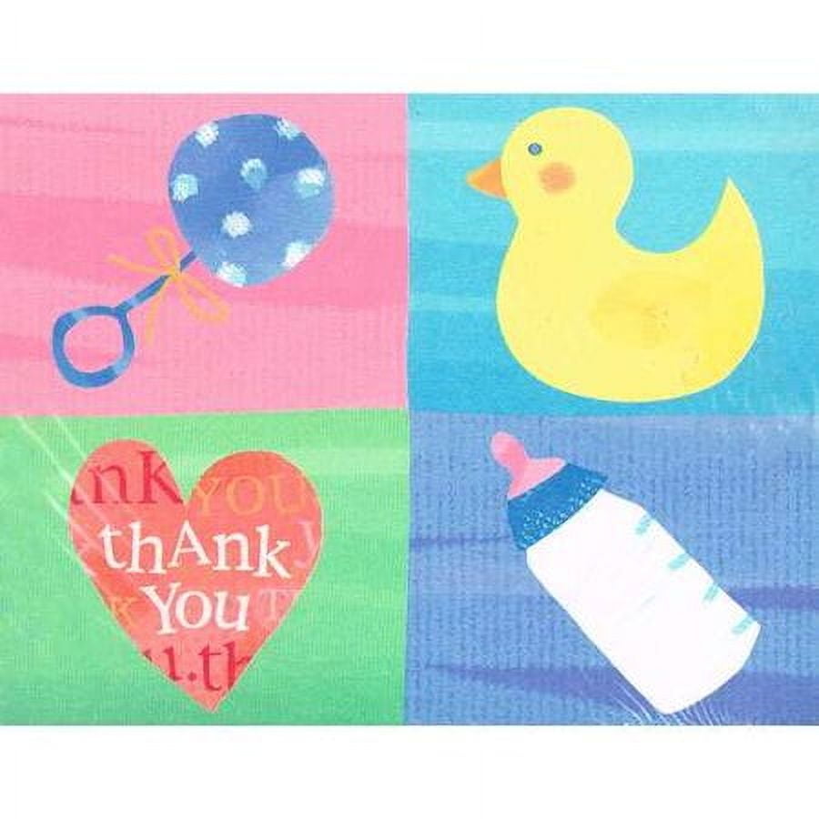 Hallmark Baby Shower Thank You Notes w/ Envelopes (8ct) - Walmart.com