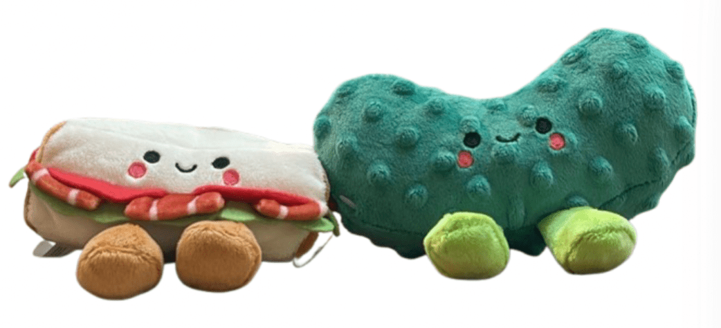 Hallmark Better Together BLT and Pickle Magnetic Plush Pair, 4" New ...