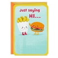 Hallmark Better Together Card (Hamburger and Fries Hi to My Favorite ...