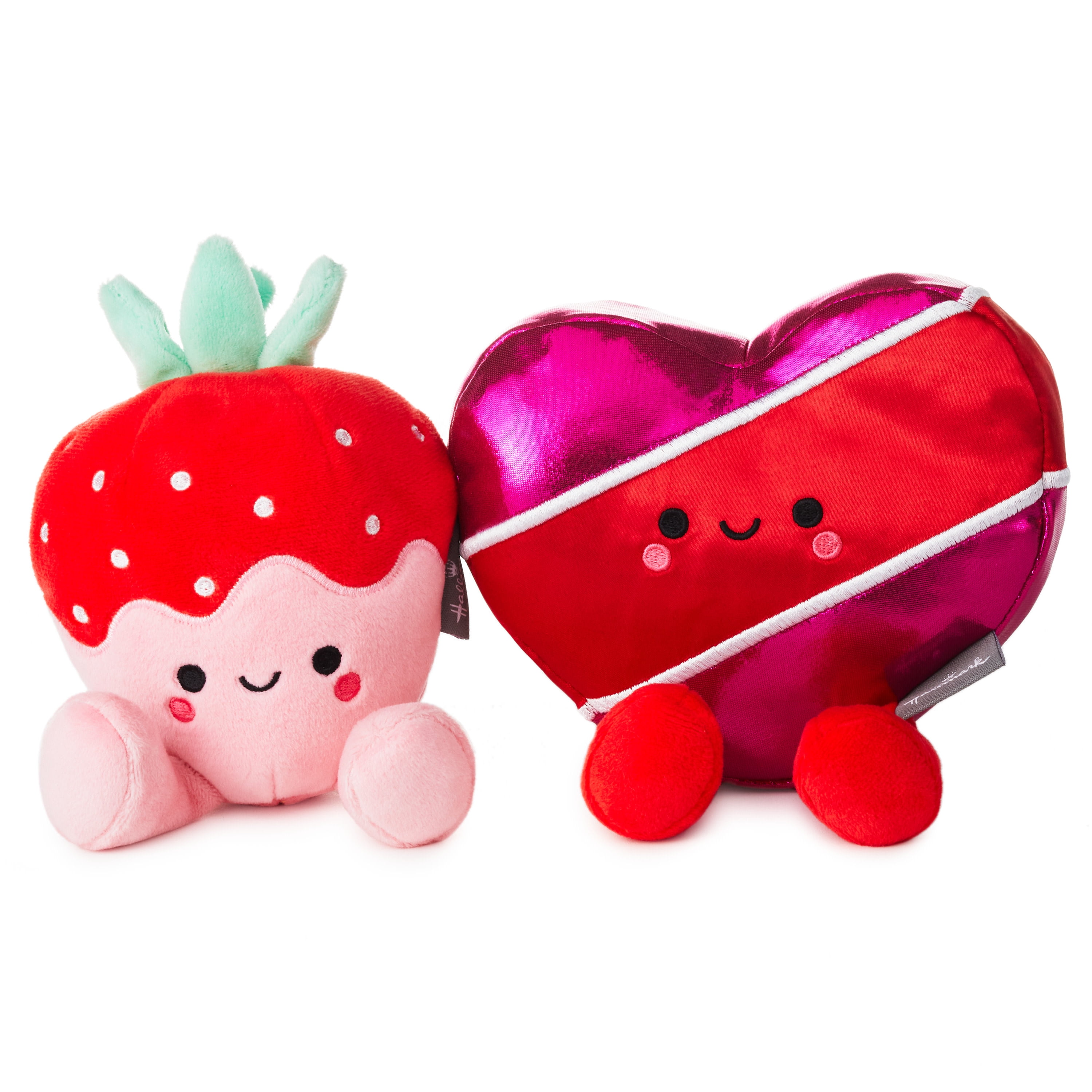 Hallmark Better Together Strawberry and Chocolates Magnetic Plush Toys ...