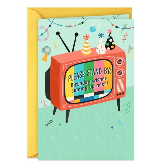 Hallmark Birthday Card (Please Stand By for a Great One) - Walmart.com