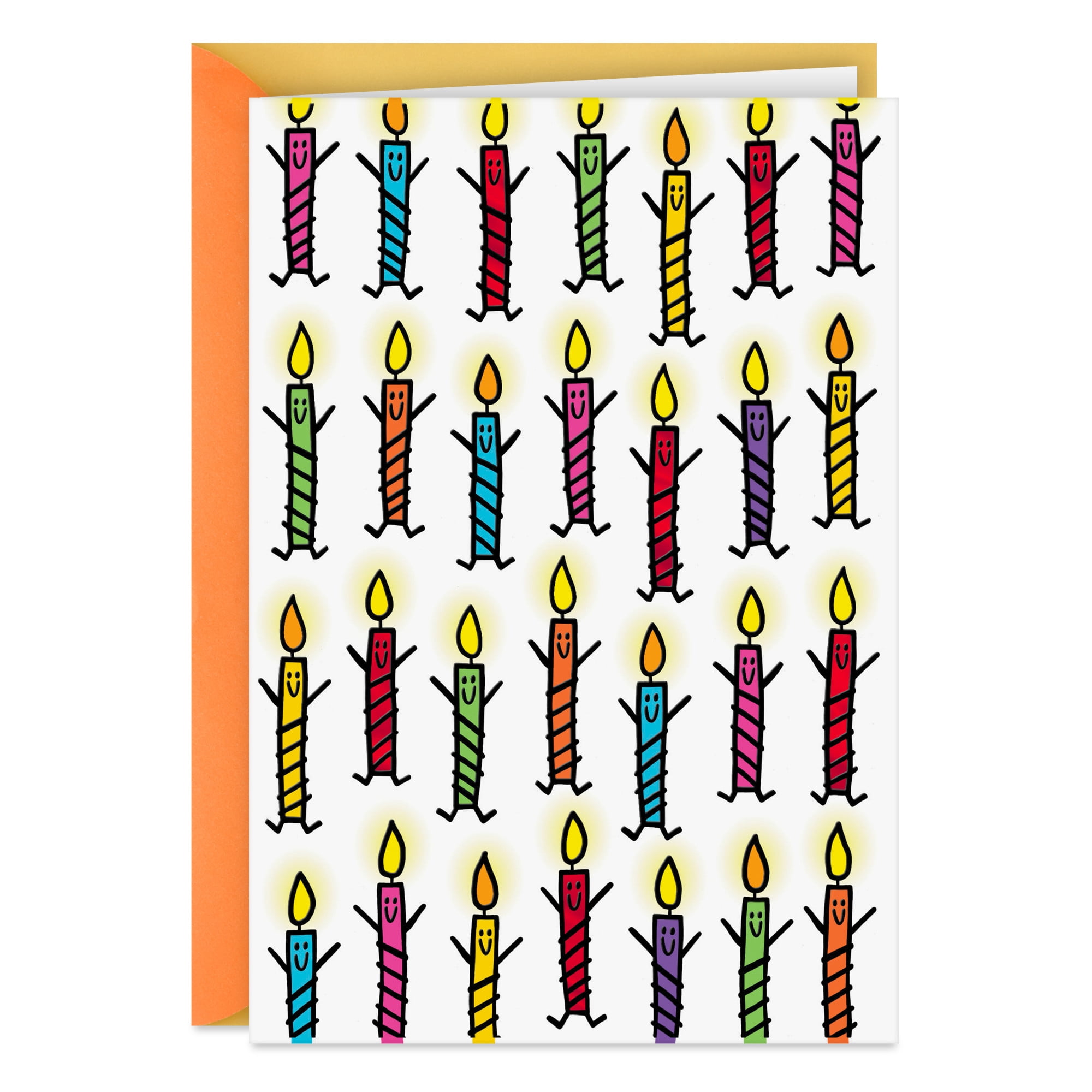Hallmark Birthday Card (The Brighter You Glow) - Walmart.com