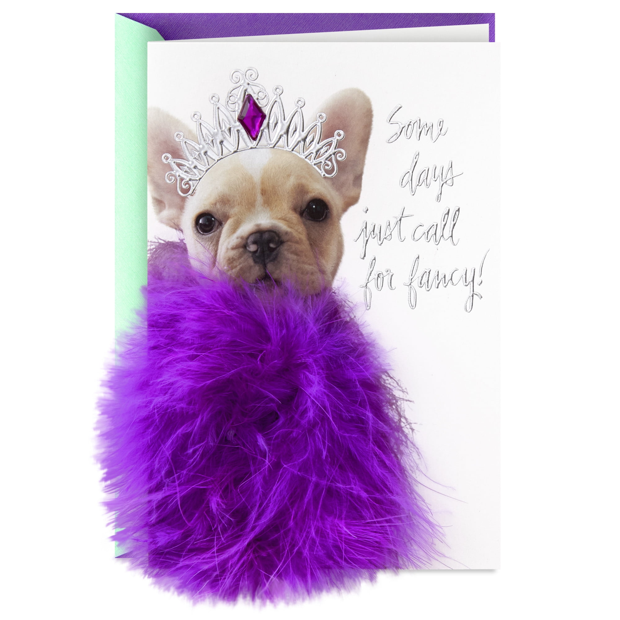 Hallmark Birthday Card (Today Calls for Fancy) - Walmart.com