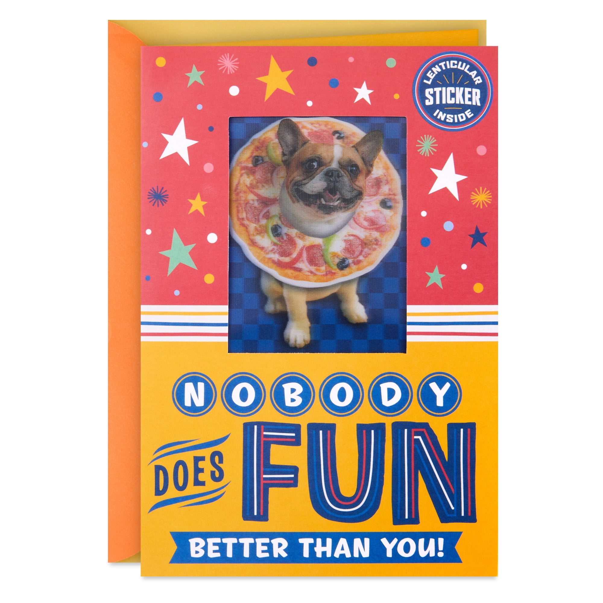 Hallmark Birthday Card with Sticker (You're a Supreme Kid) - Walmart.com