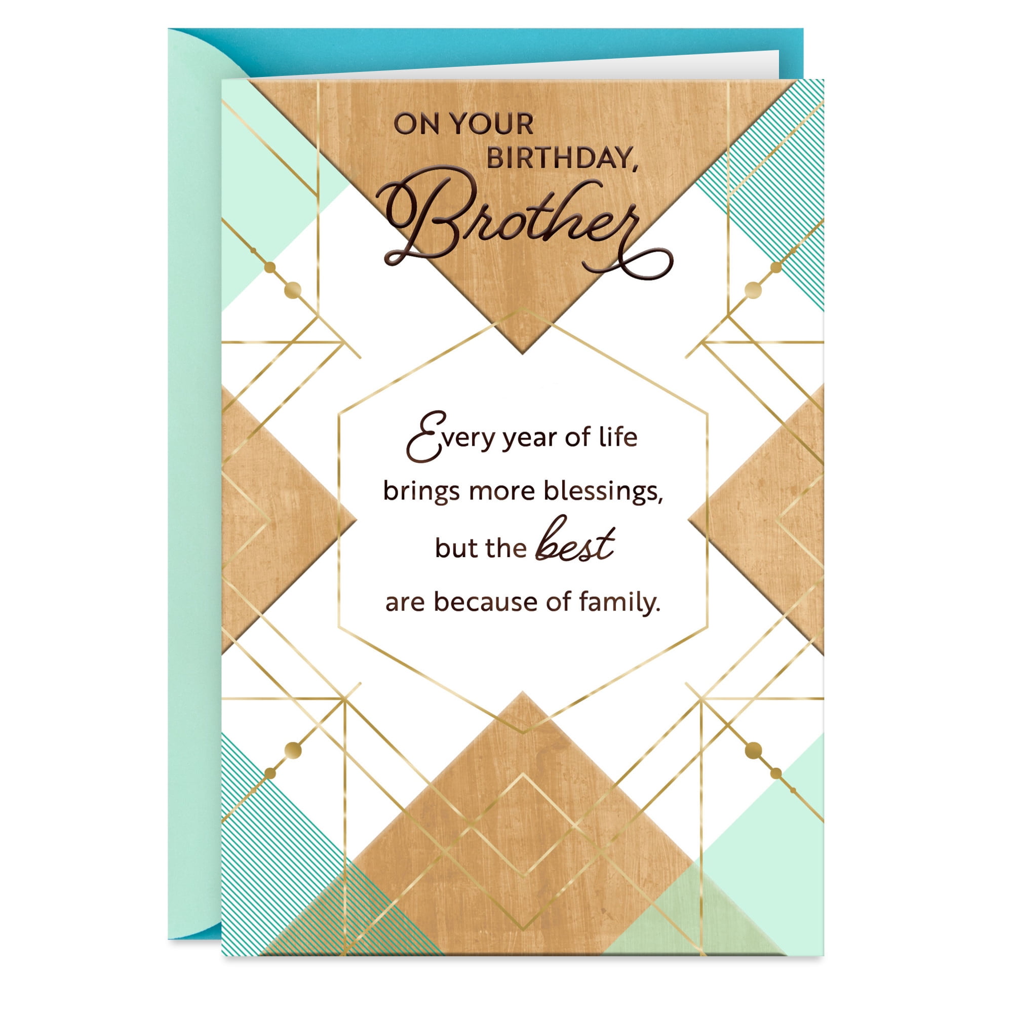 Hallmark Birthday Card for Brother (All the Memories We've Shared ...