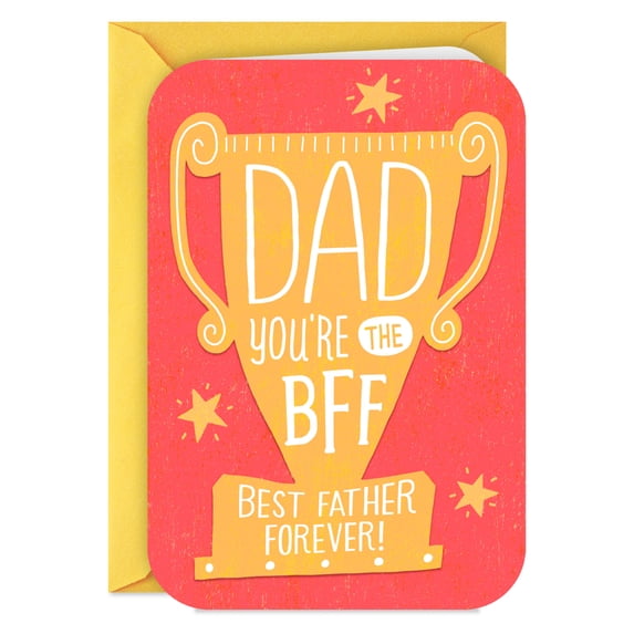 Hallmark Birthday Card for Dad (Best Father Forever) - Walmart.com
