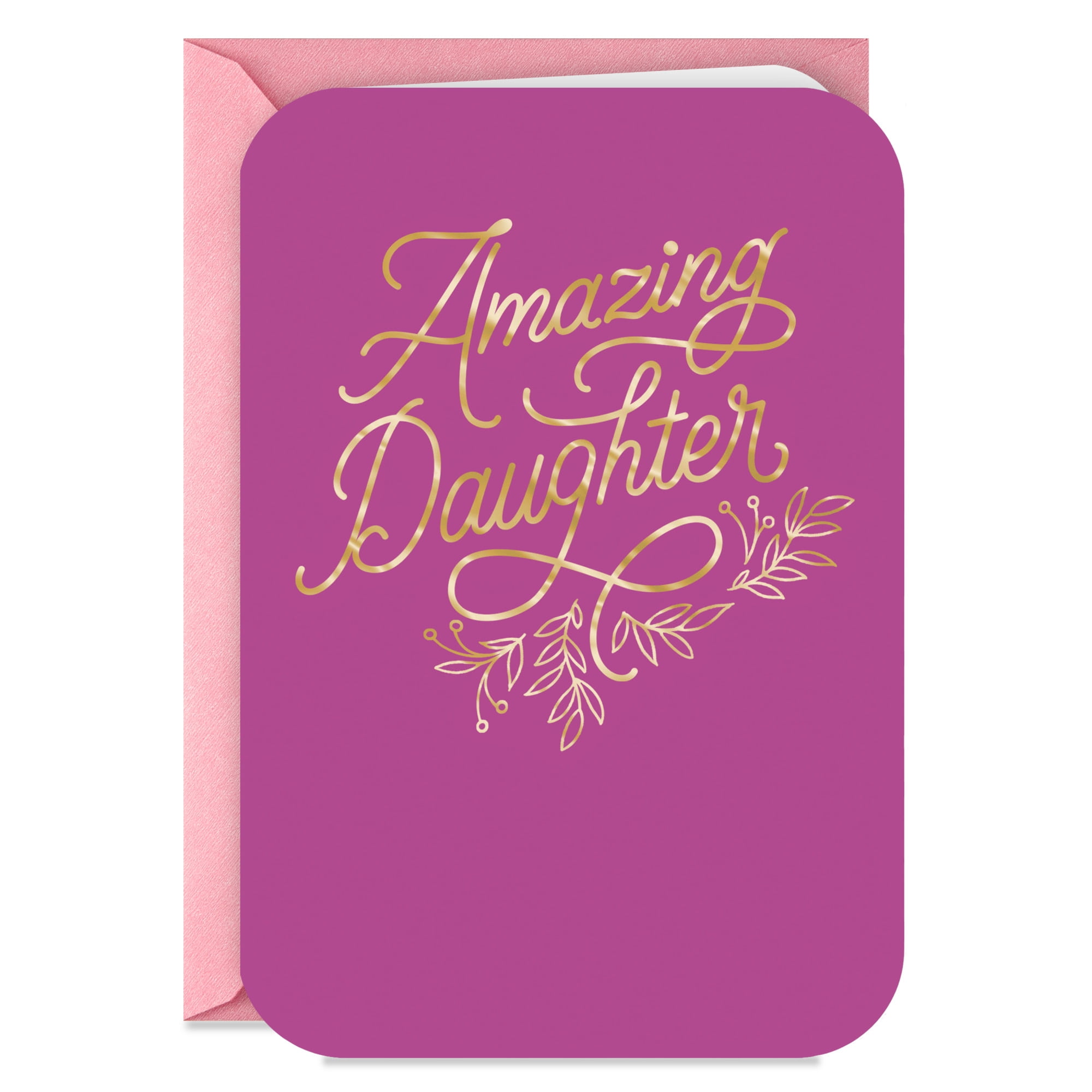 Hallmark Birthday Card for Daughter (Pride and Love) - Walmart.com