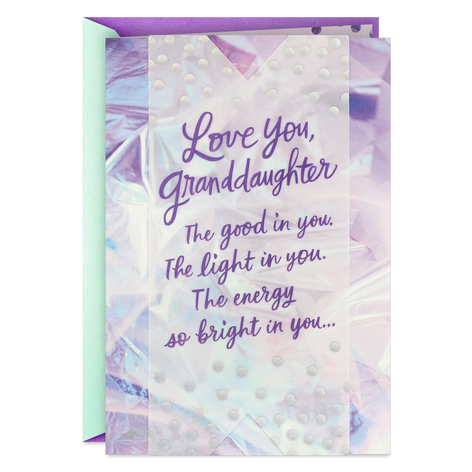 Hallmark Birthday Card for Granddaughter (Love the Strength, Fun and ...