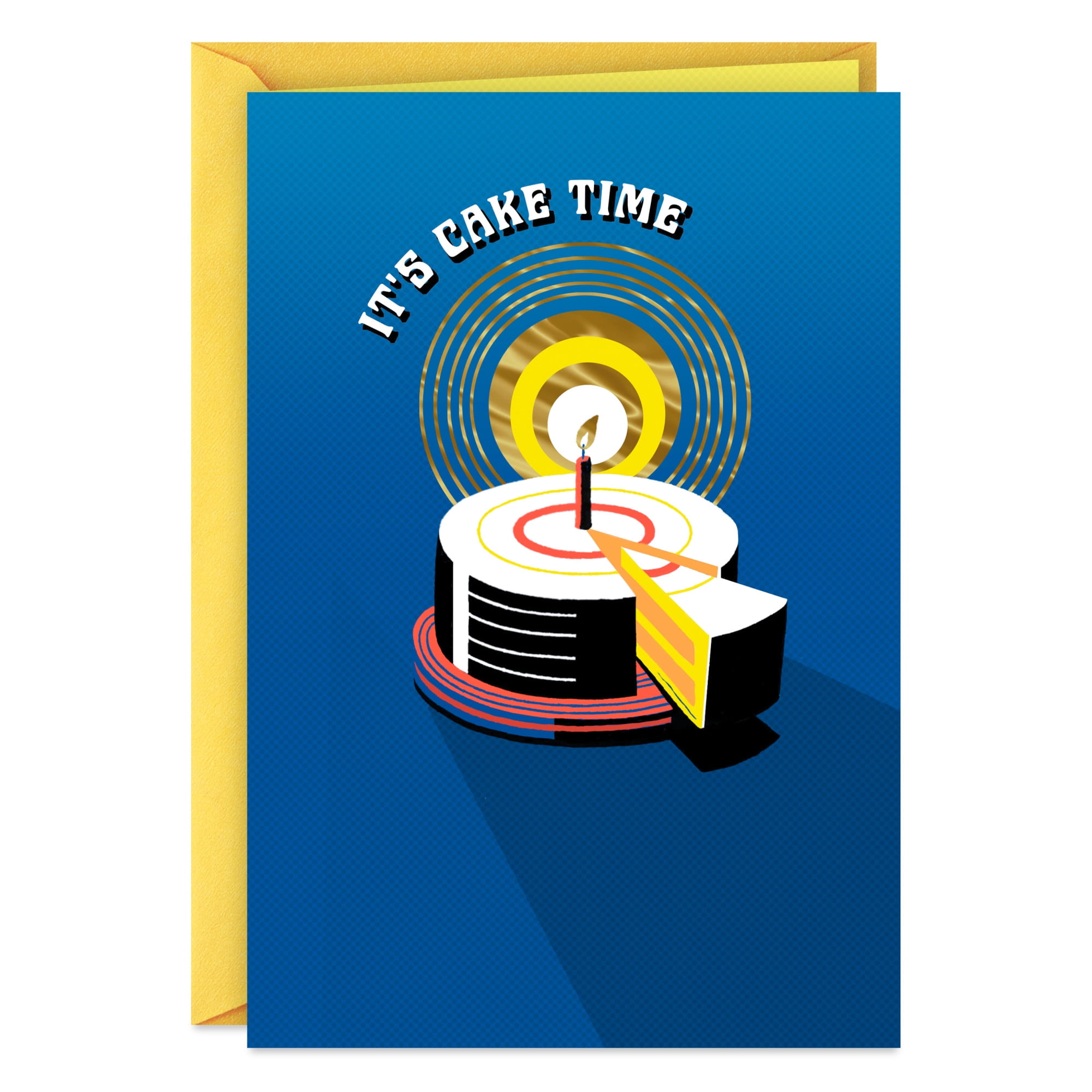 Hallmark Birthday Card for Him (It's Cake Time) - Walmart.com
