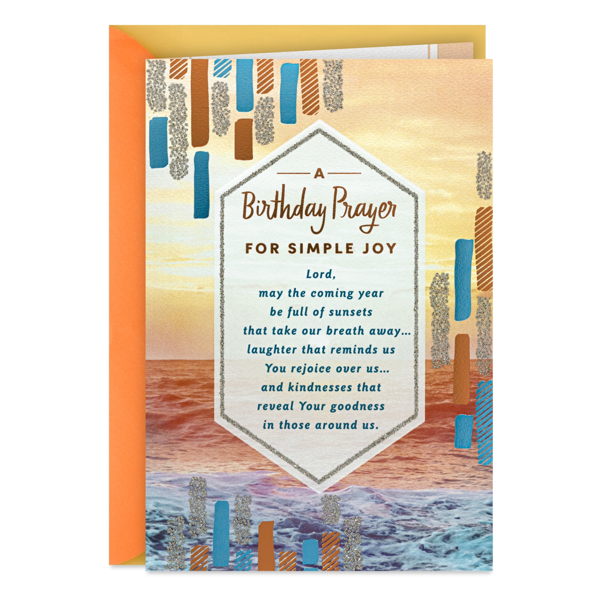 DaySpring Religious Birthday Card (Prayer for Simple Joy) - Walmart.com