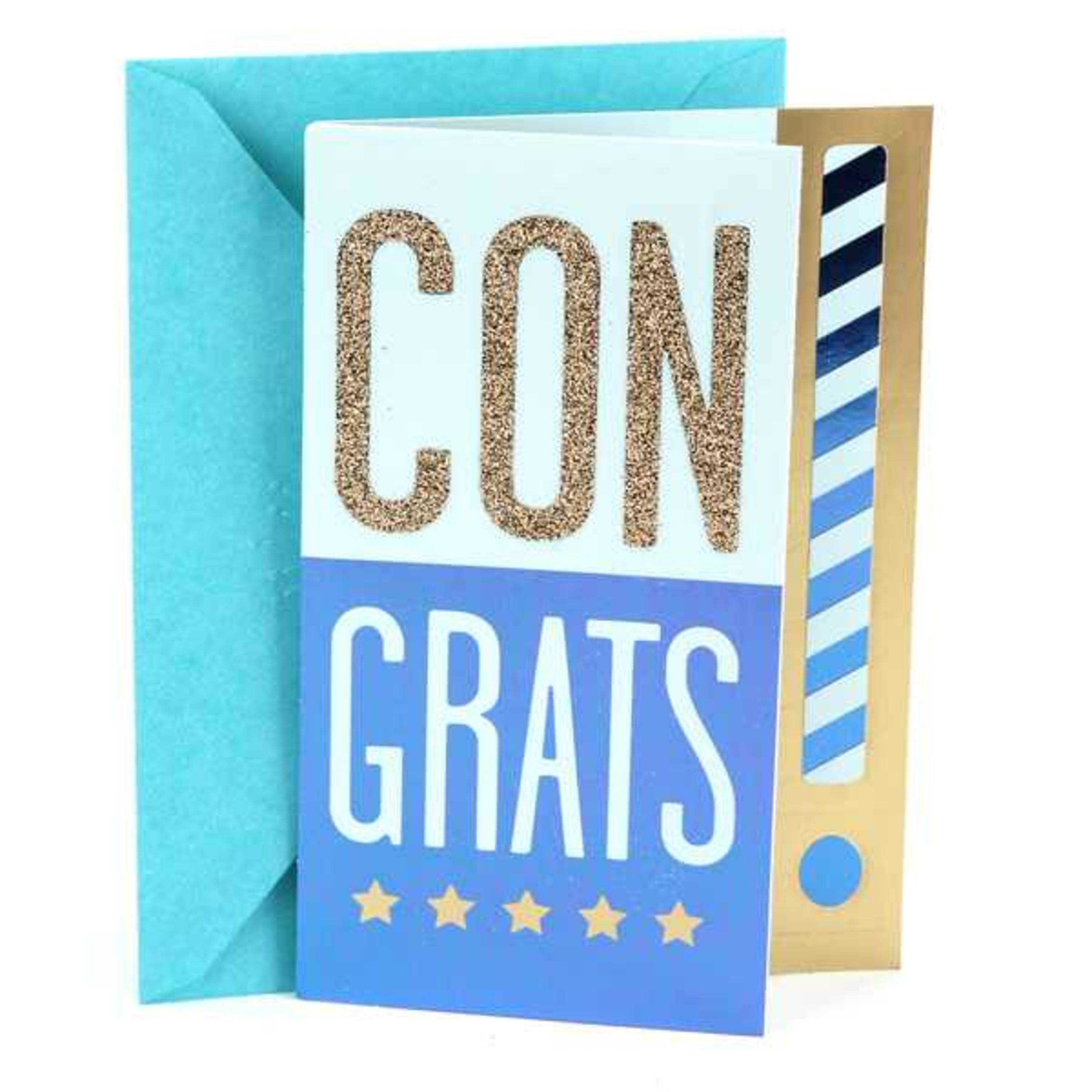 Hallmark Blank Congratulations Card or Graduation Card (Congrats ...