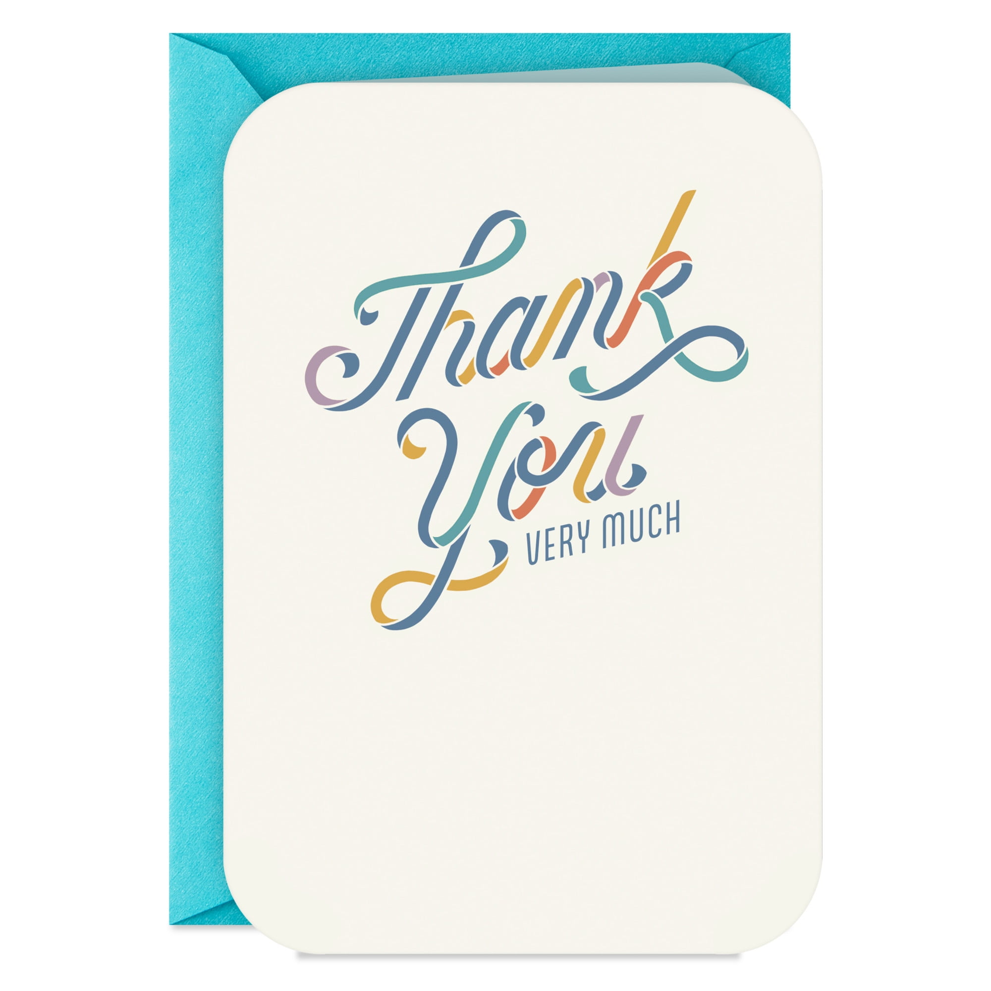 Hallmark Blank Thank You Card (Sincere Thanks) - Walmart.com