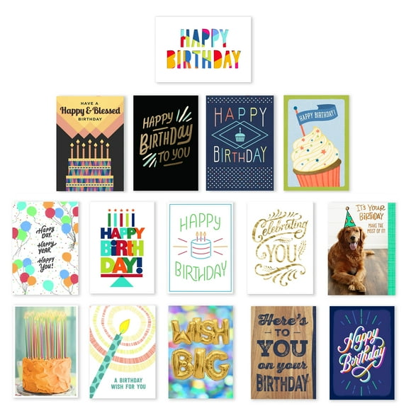 Birthday Card Packs in Greeting Card Packs - Walmart.com