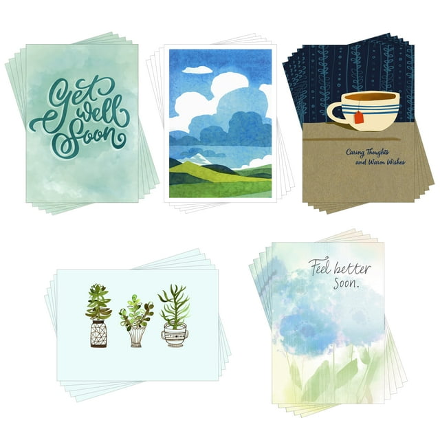 Hallmark Business Bulk Assorted Care & Concern Cards (Caring Thoughts ...