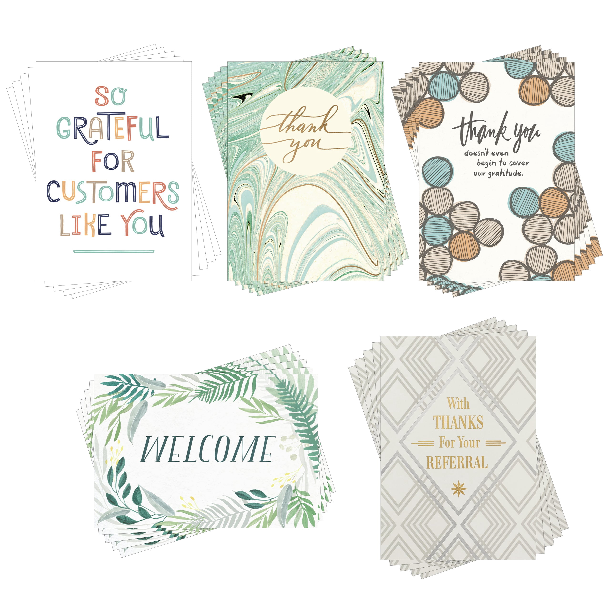 Hallmark Business Bulk Assorted Customer Appreciation Cards (Thanks ...