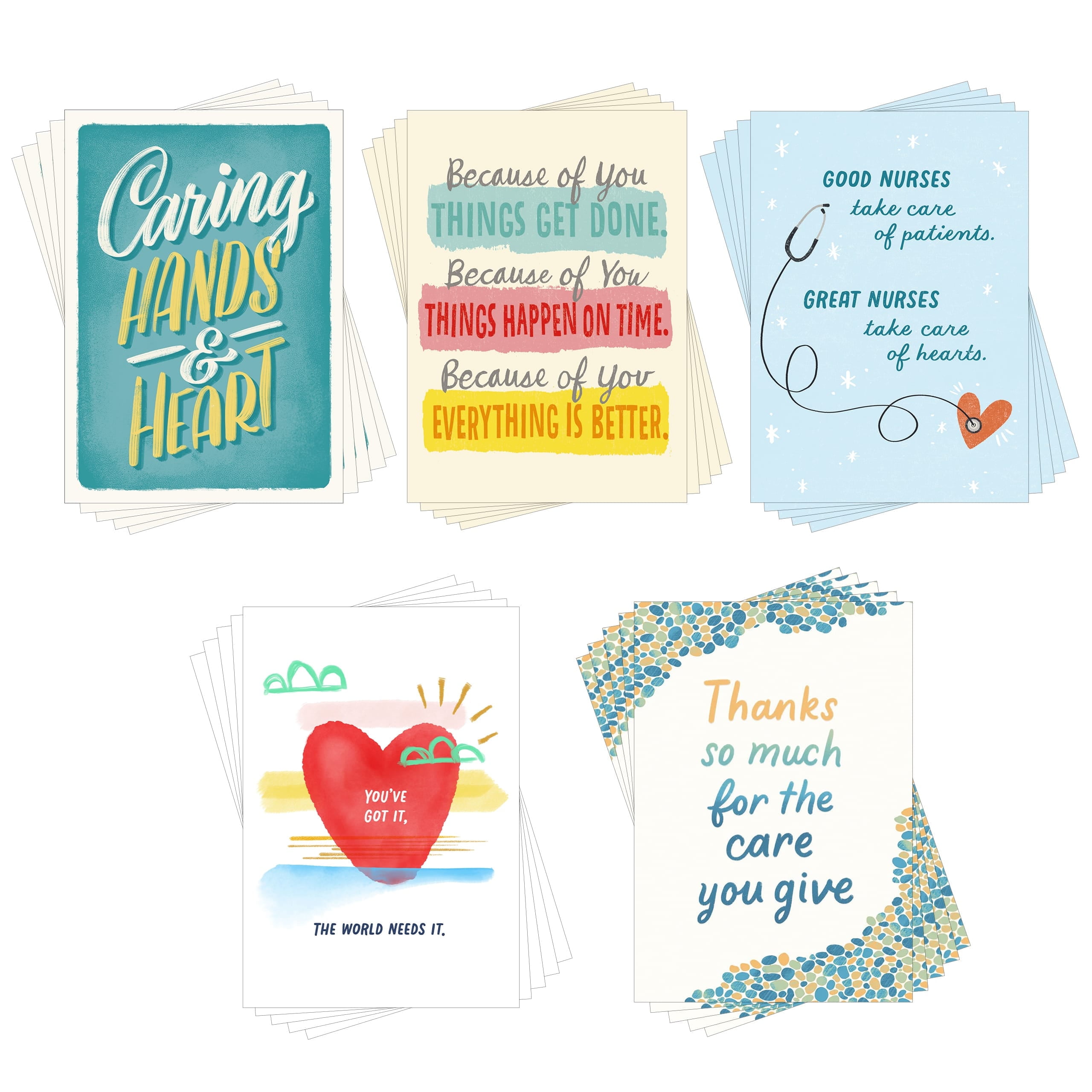 Hallmark Business Bulk Assorted Medical Staff Appreciation Cards ...