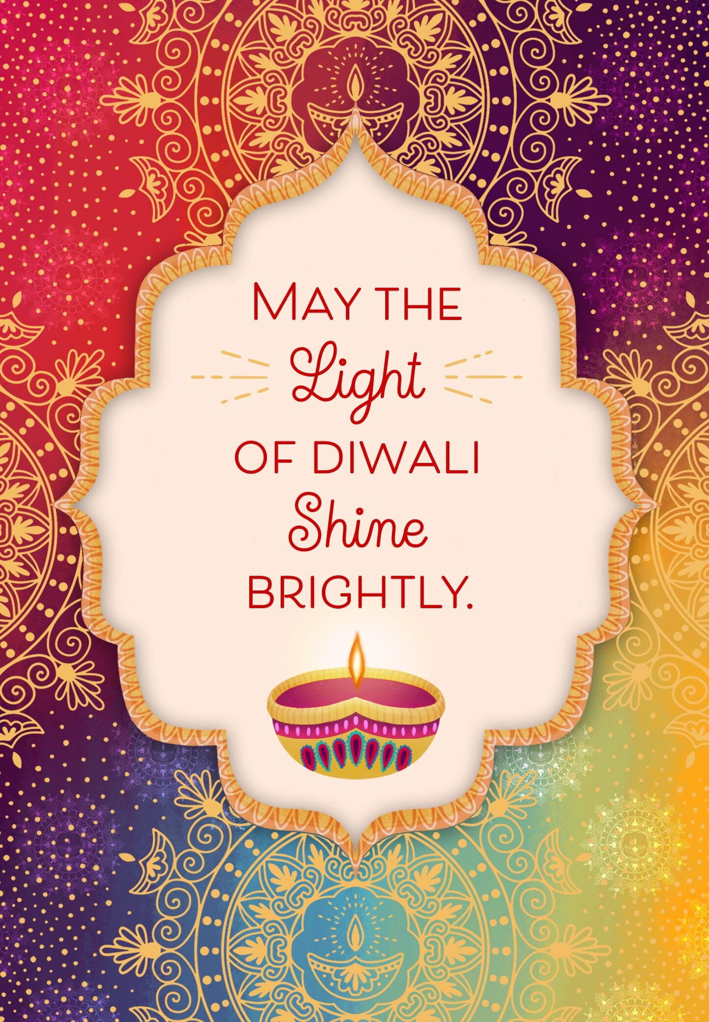 Hallmark Business Bulk Diwali Appreciation Cards (Colorful Diwali), 25 ...