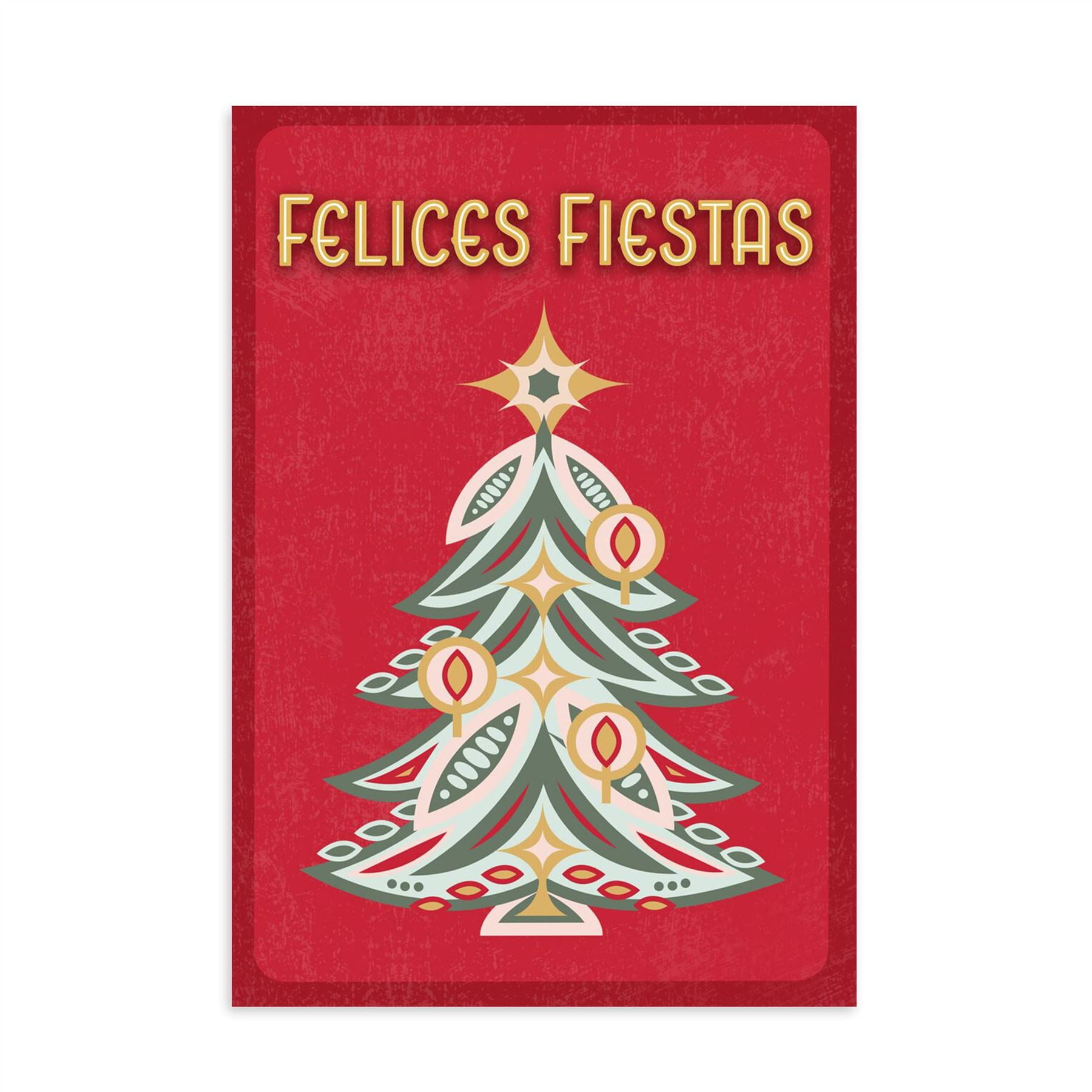 Hallmark Business Bulk Spanish Christmas Cards (Felices Fiestas Tree ...