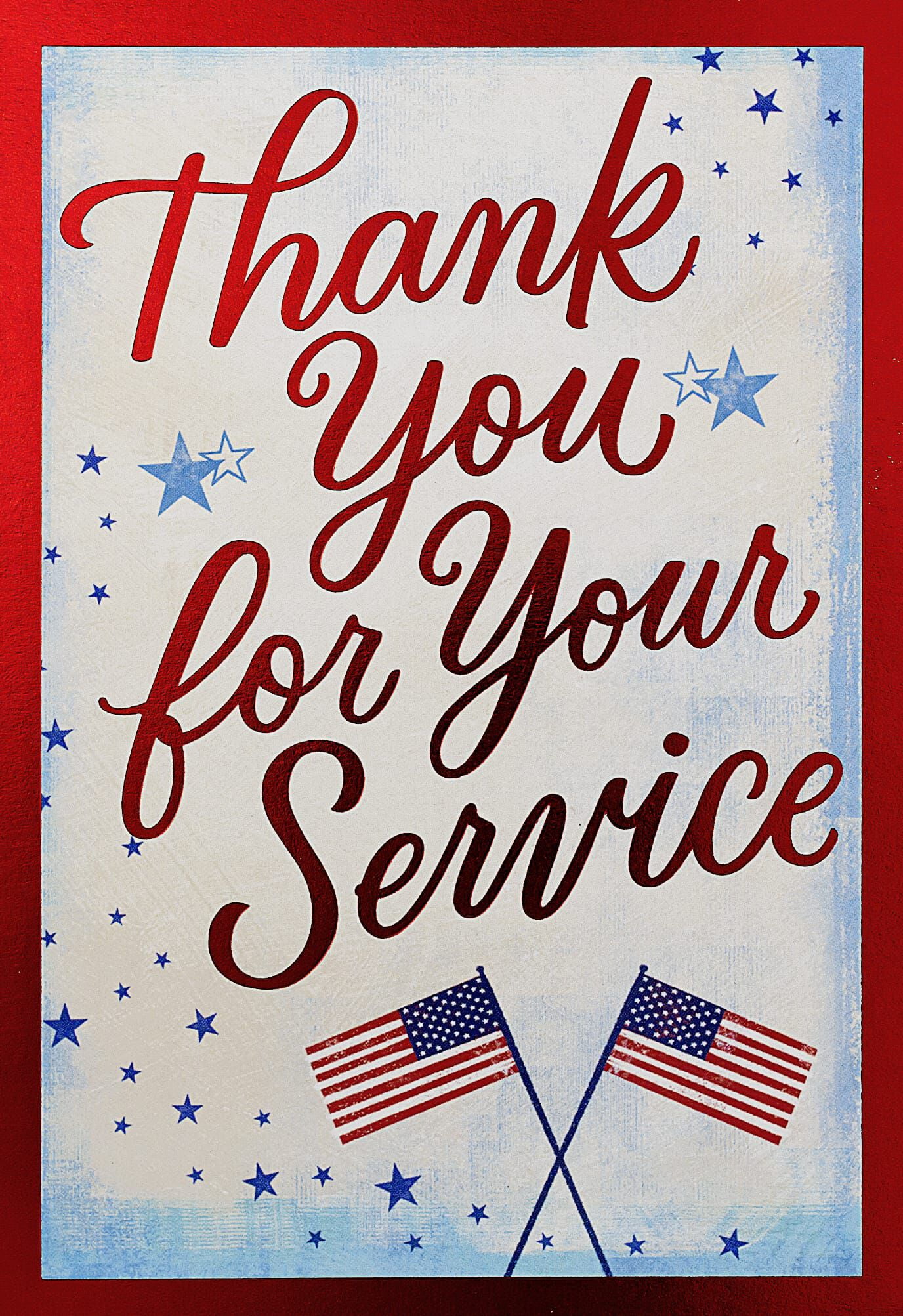 Hallmark Business Bulk Veterans Day Appreciation Cards (Red Foil Thank ...