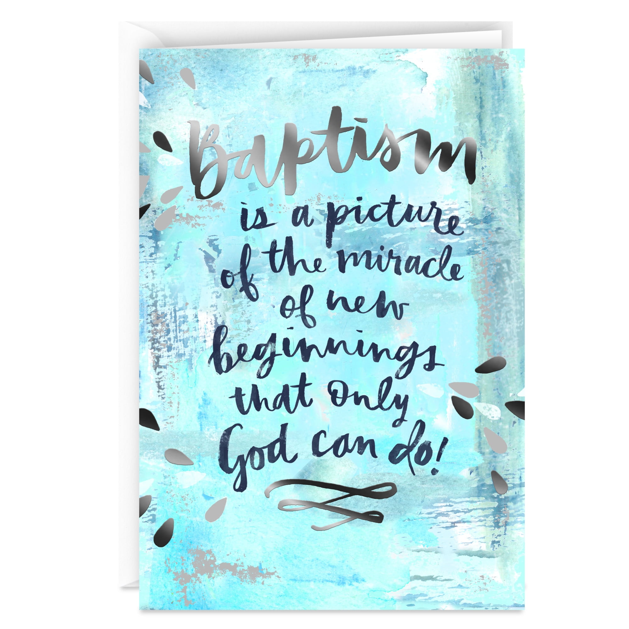 DaySpring Baptism Card (New Beginnings) - Walmart.com