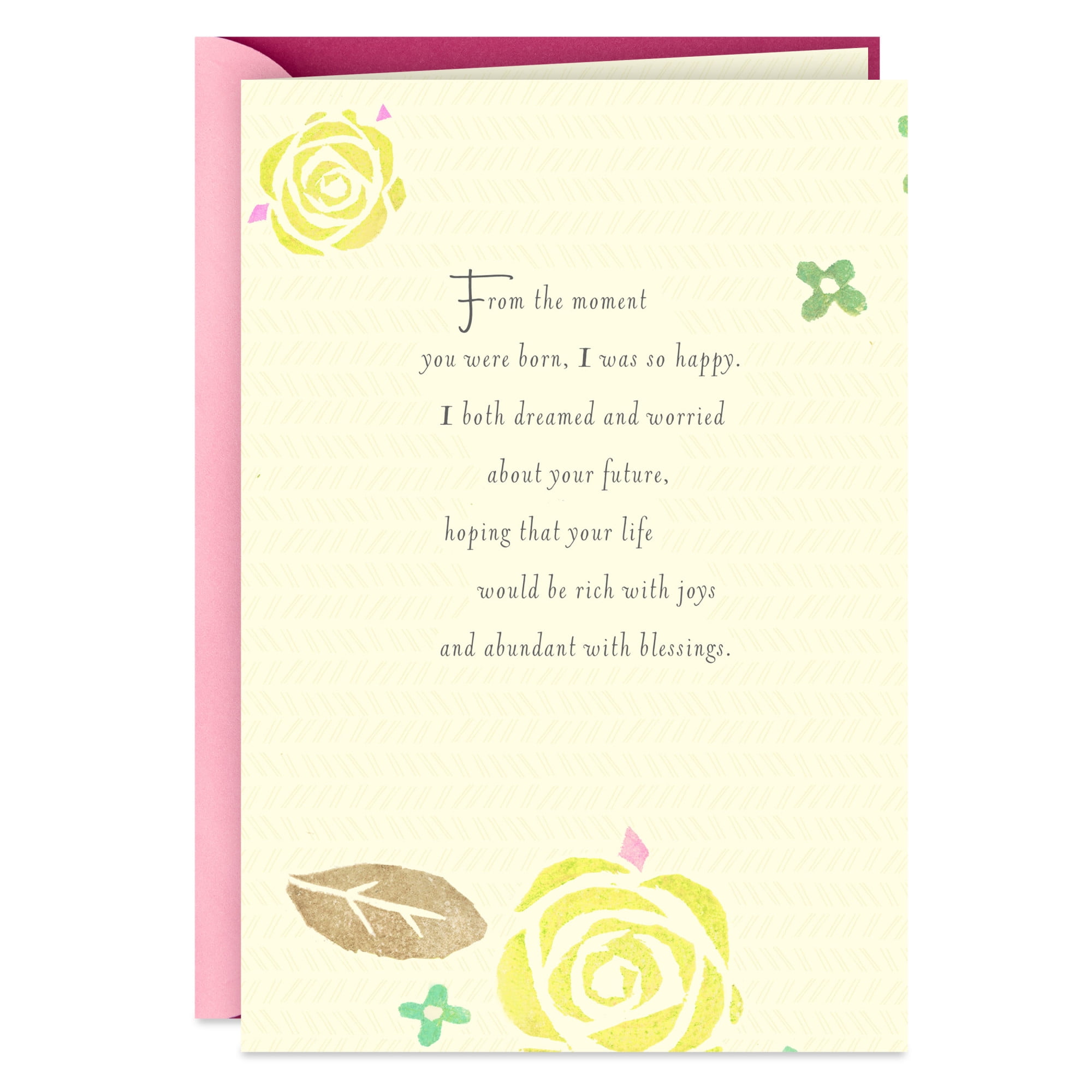 Hallmark Mahogany Birthday Card (Good Head, Good Heart) - Walmart.com