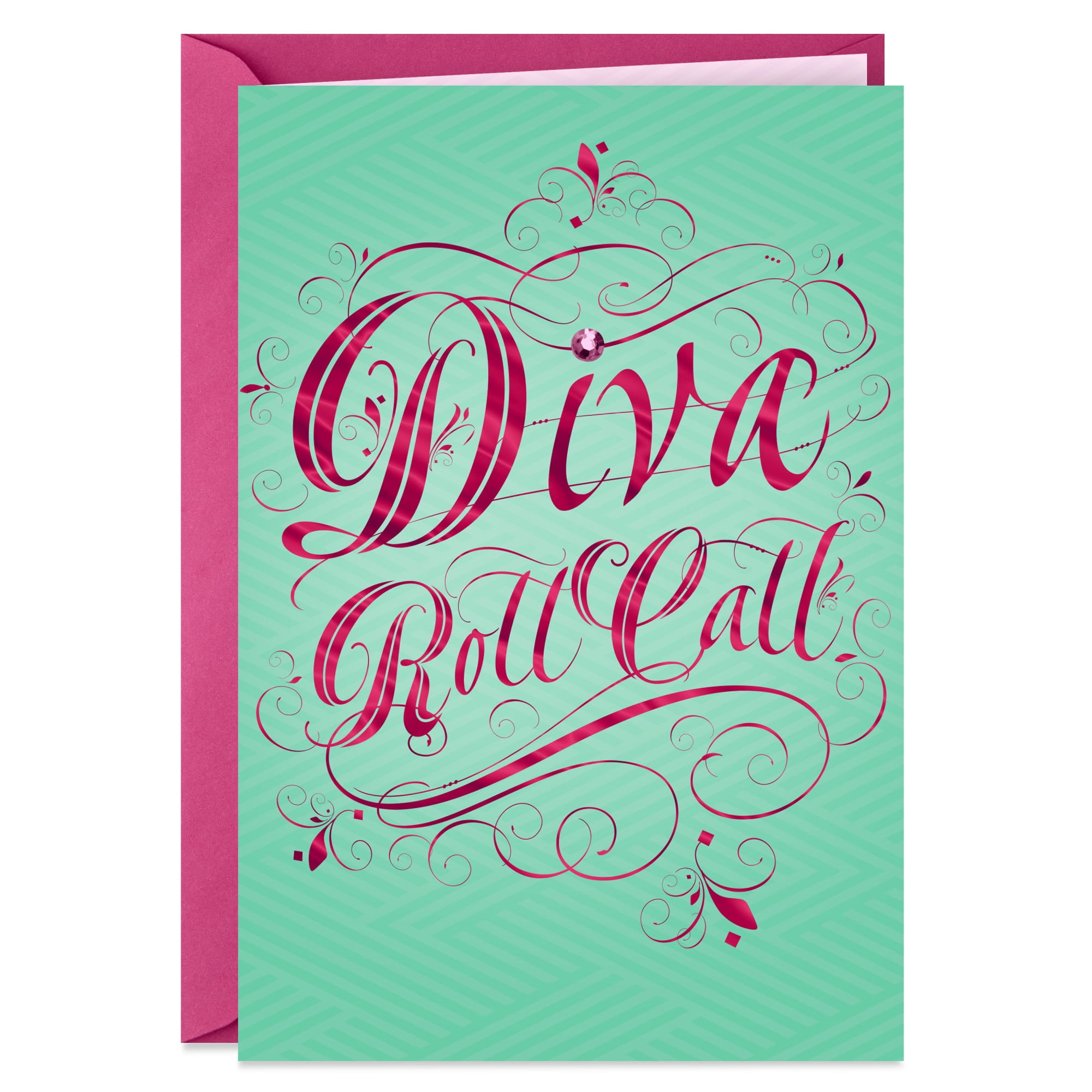 Hallmark Mahogany Birthday Card for Her (Diva Roll Call) - Walmart.com