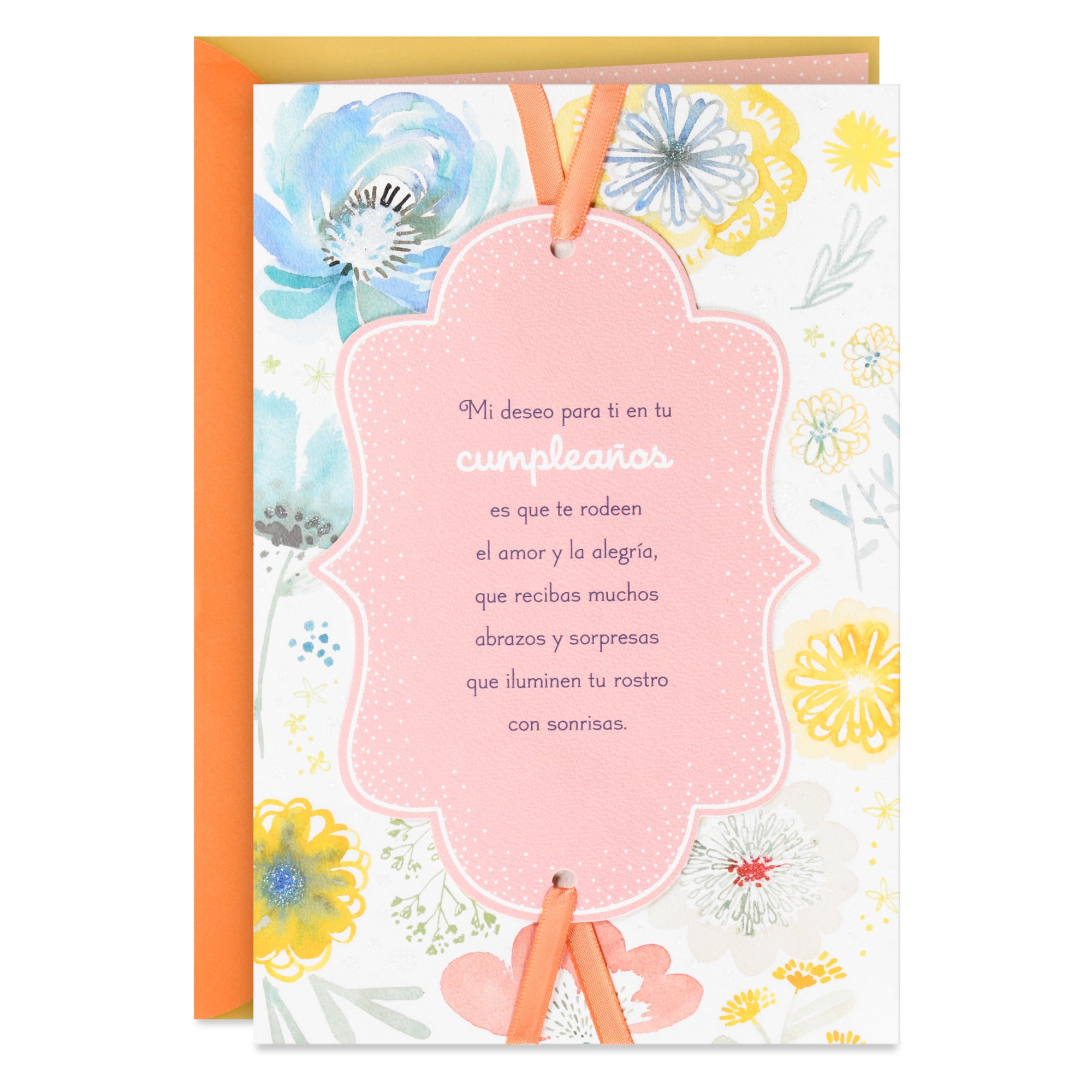Hallmark VIDA Spanish-Language Birthday Card (Center of the Celebration ...