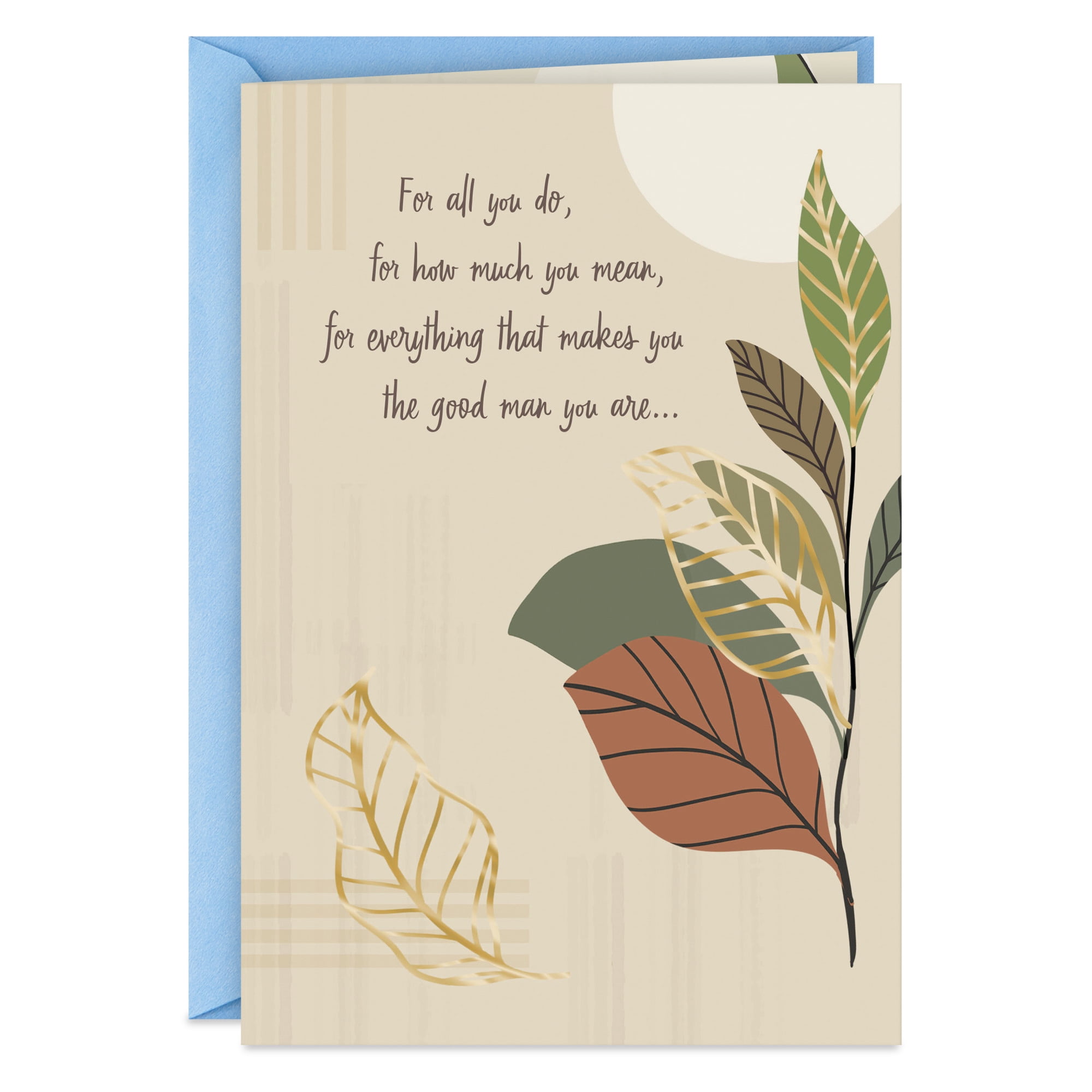 Hallmark Father's Day Card (Celebrating the Good Man You Are) - Walmart.com