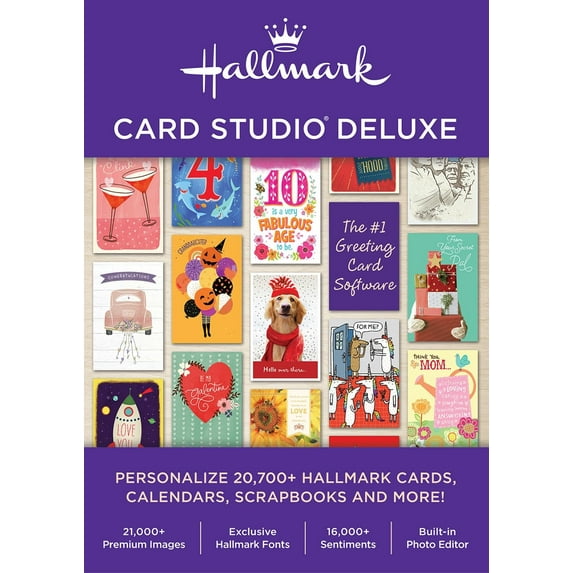 Nova Development Hallmark Card Studio Deluxe, Card Templates, Customize ...