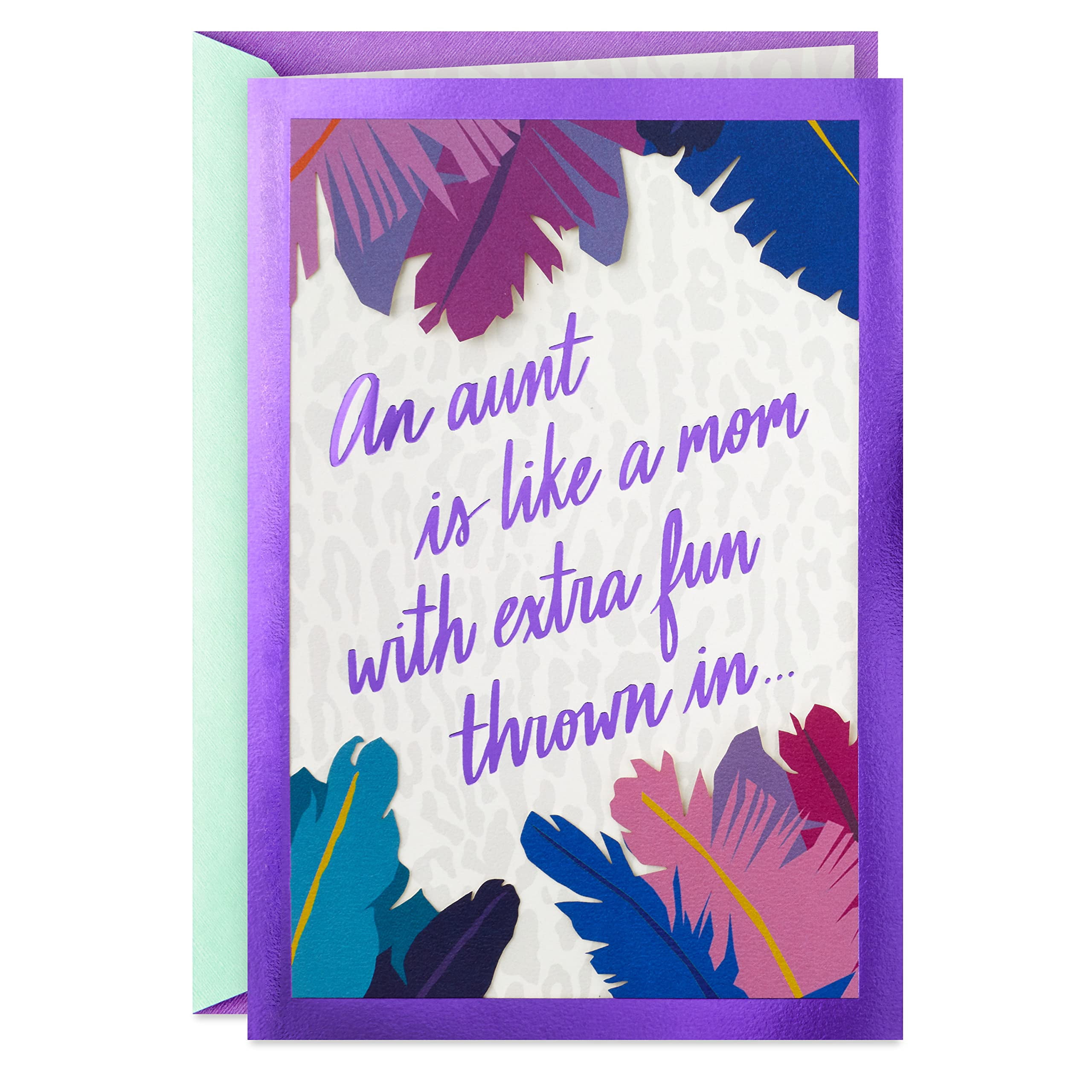 Hallmark Card for Aunt for Birthday, Thinking of You, Congrats, or Any ...