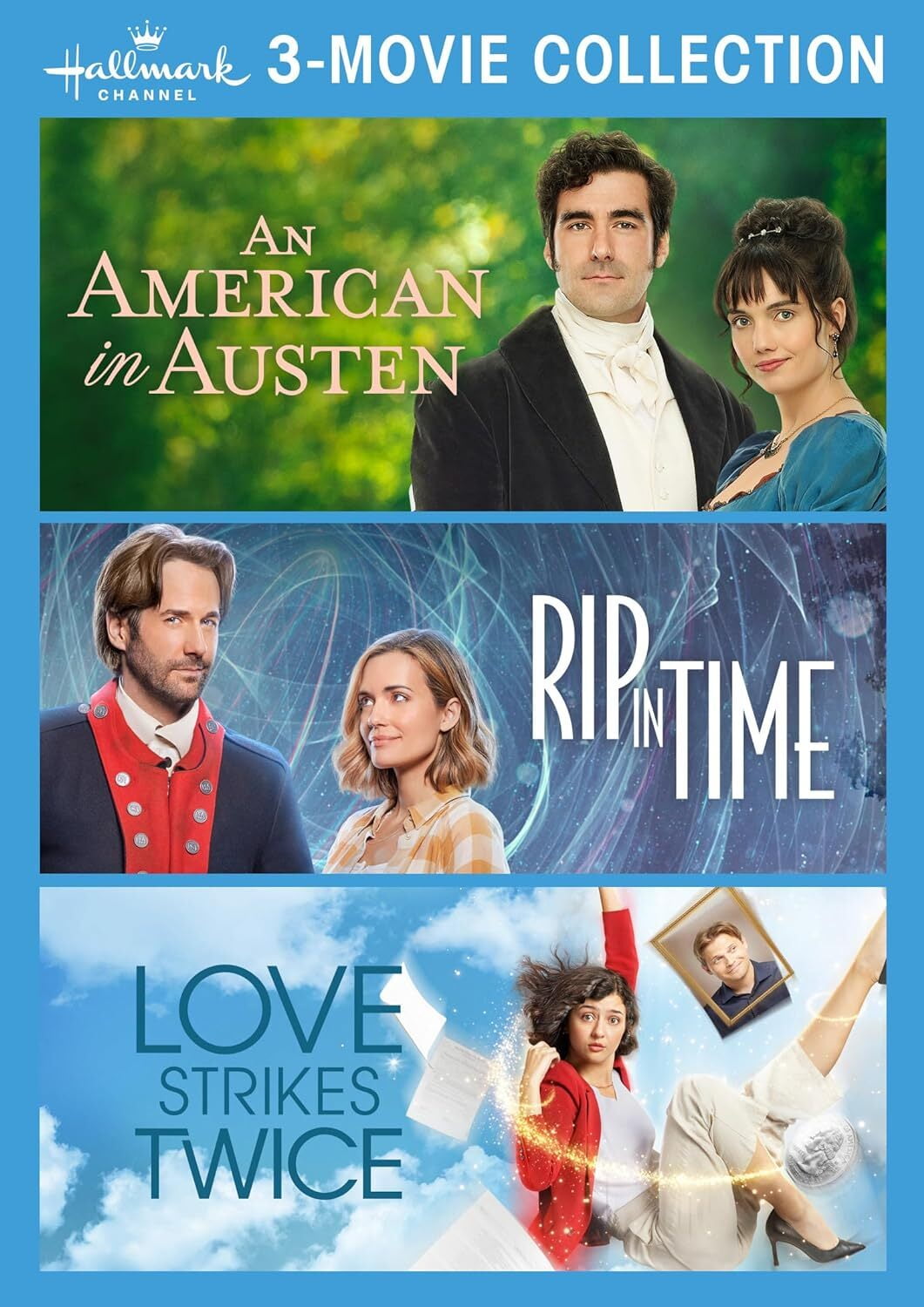 Hallmark Channel 3-Movie Collection: (An American in Austen / Rip in ...