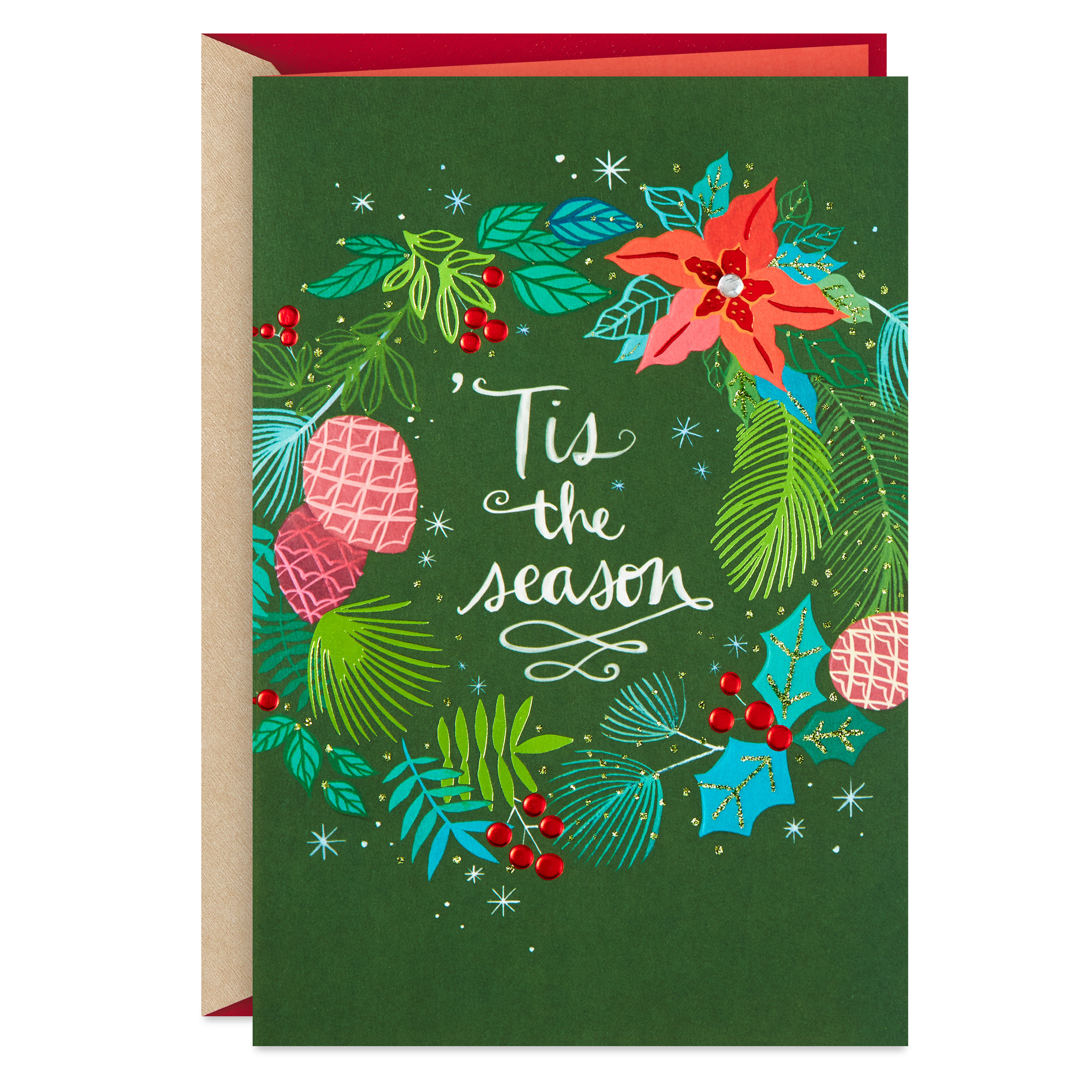 Hallmark Christmas Card (Wonderful You) - Walmart.com