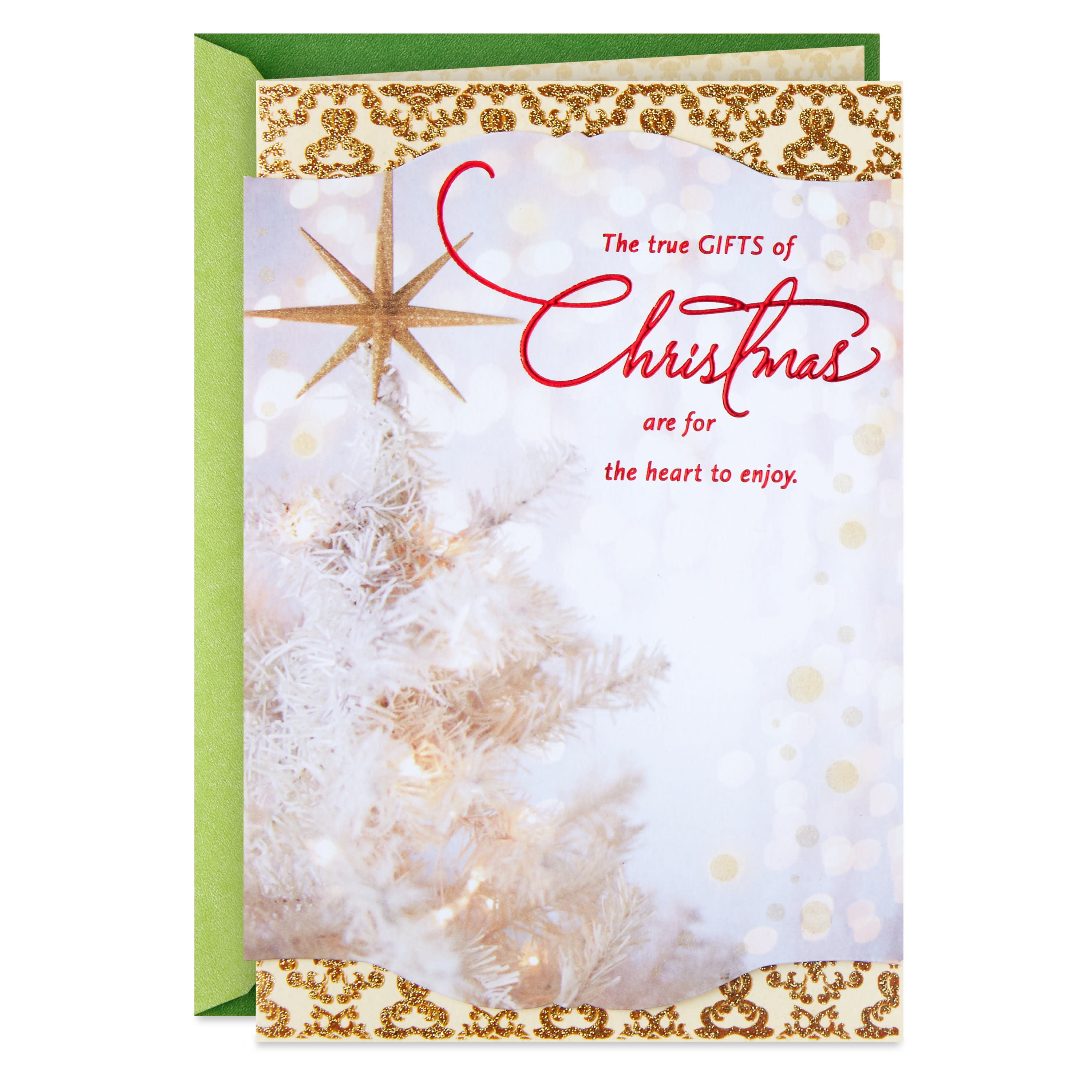DaySpring Religious Christmas Greeting Card (Wishing You God's Best ...