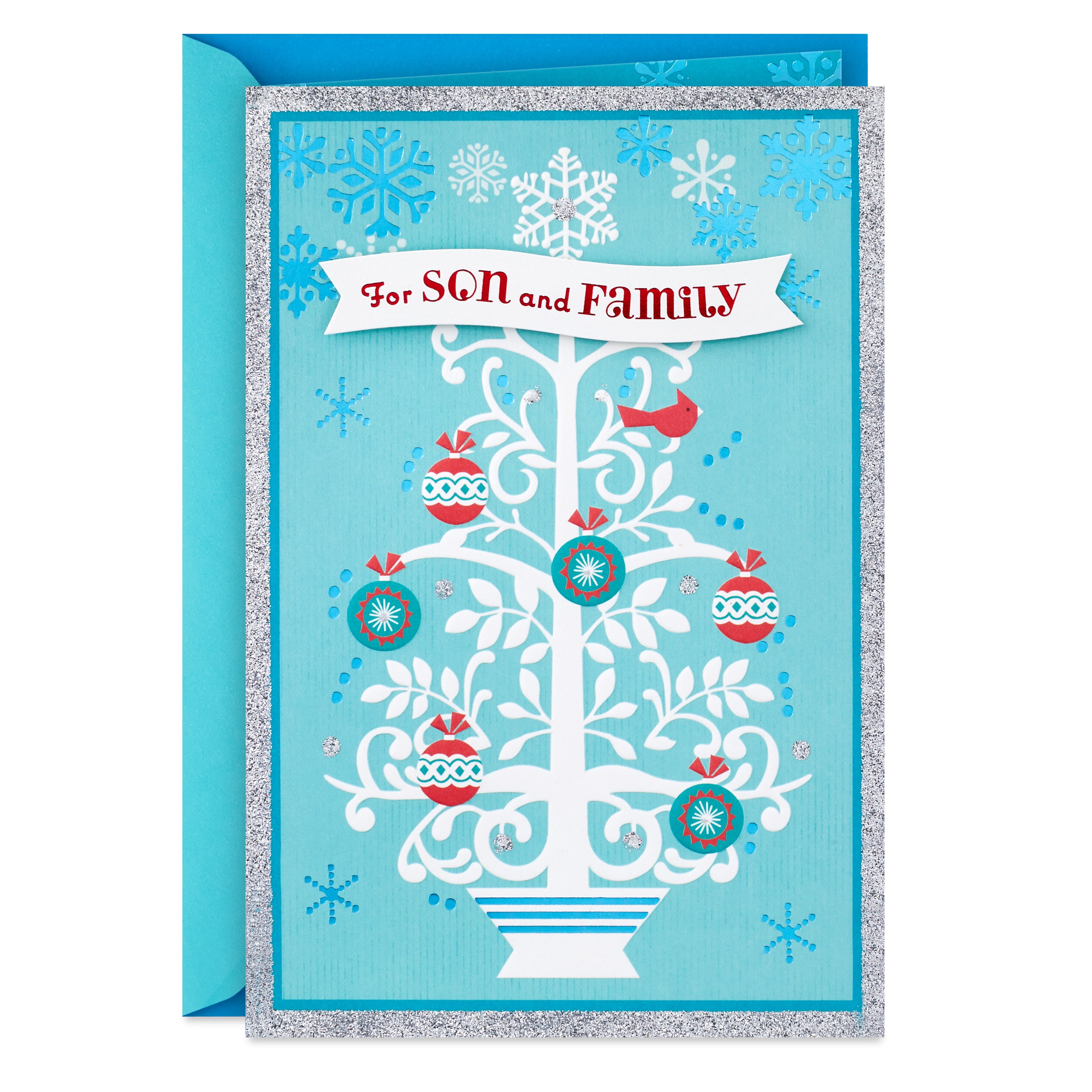 Hallmark Christmas Greeting Card for Son and Family (Love You All So ...