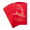 Hallmark Christmas Cards, Snowflake Reindeer (10 Cards with Envelopes ...