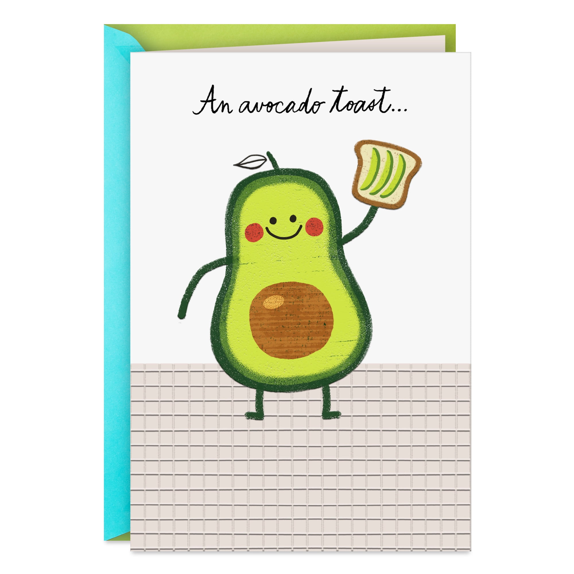 Hallmark Congratulations Card (Avocado Toasting You) - Walmart.com
