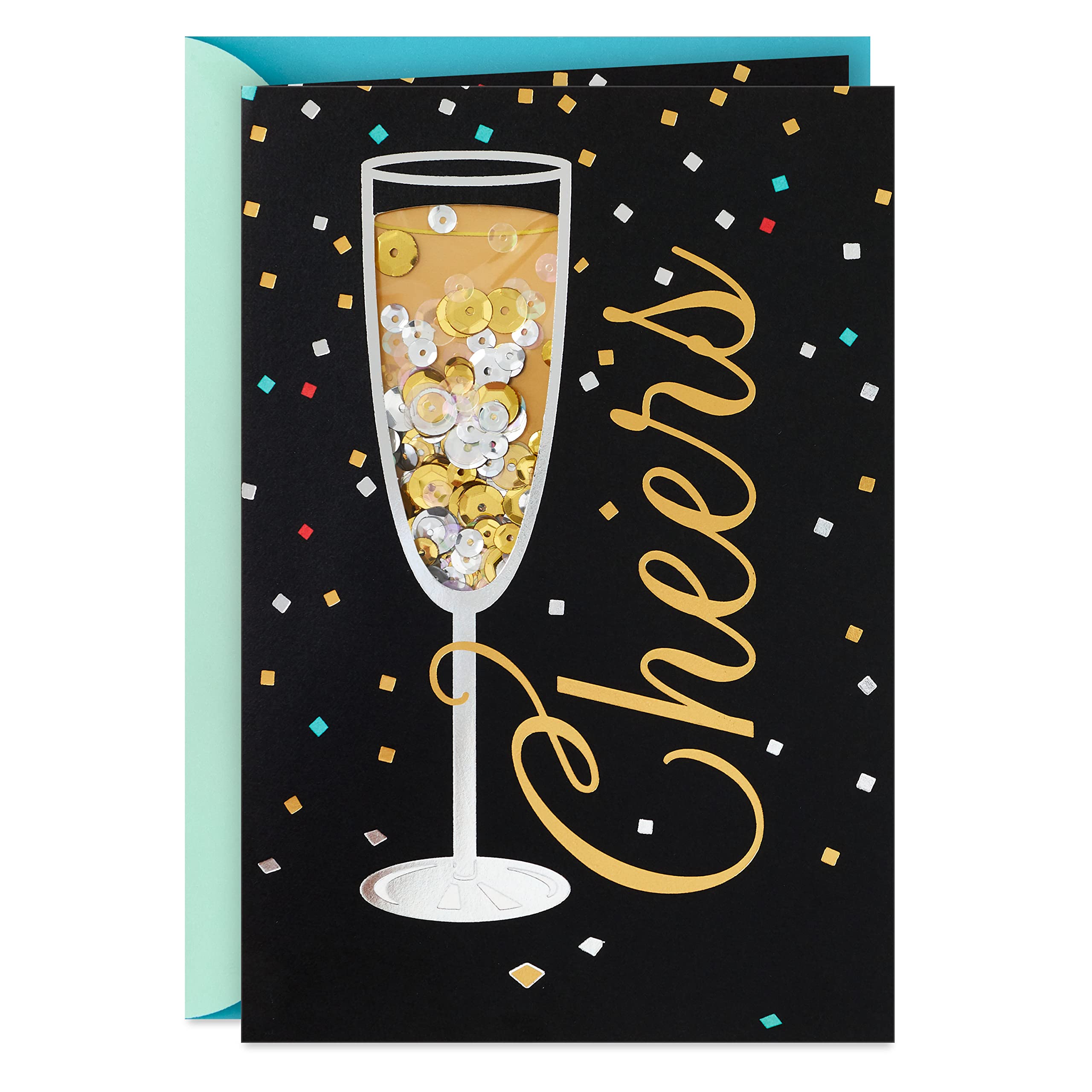 Hallmark Congratulations Card (Champagne Cheers) C21 - Walmart.com