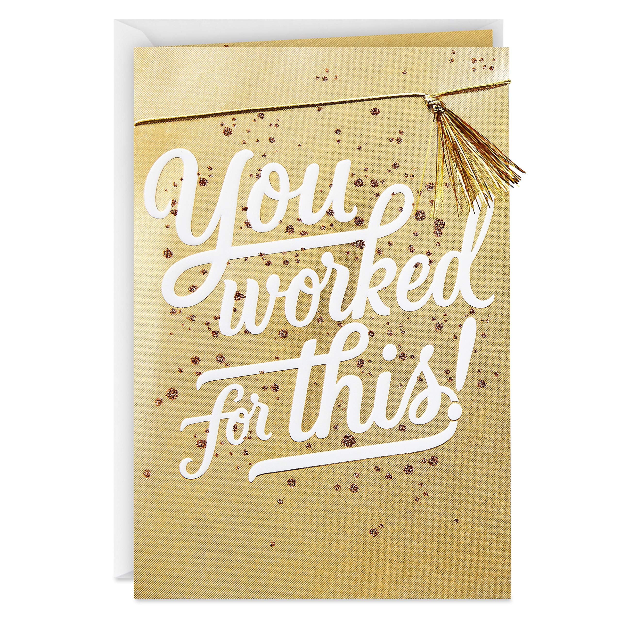 Hallmark Congratulations Card or Graduation Card (You Worked for This ...