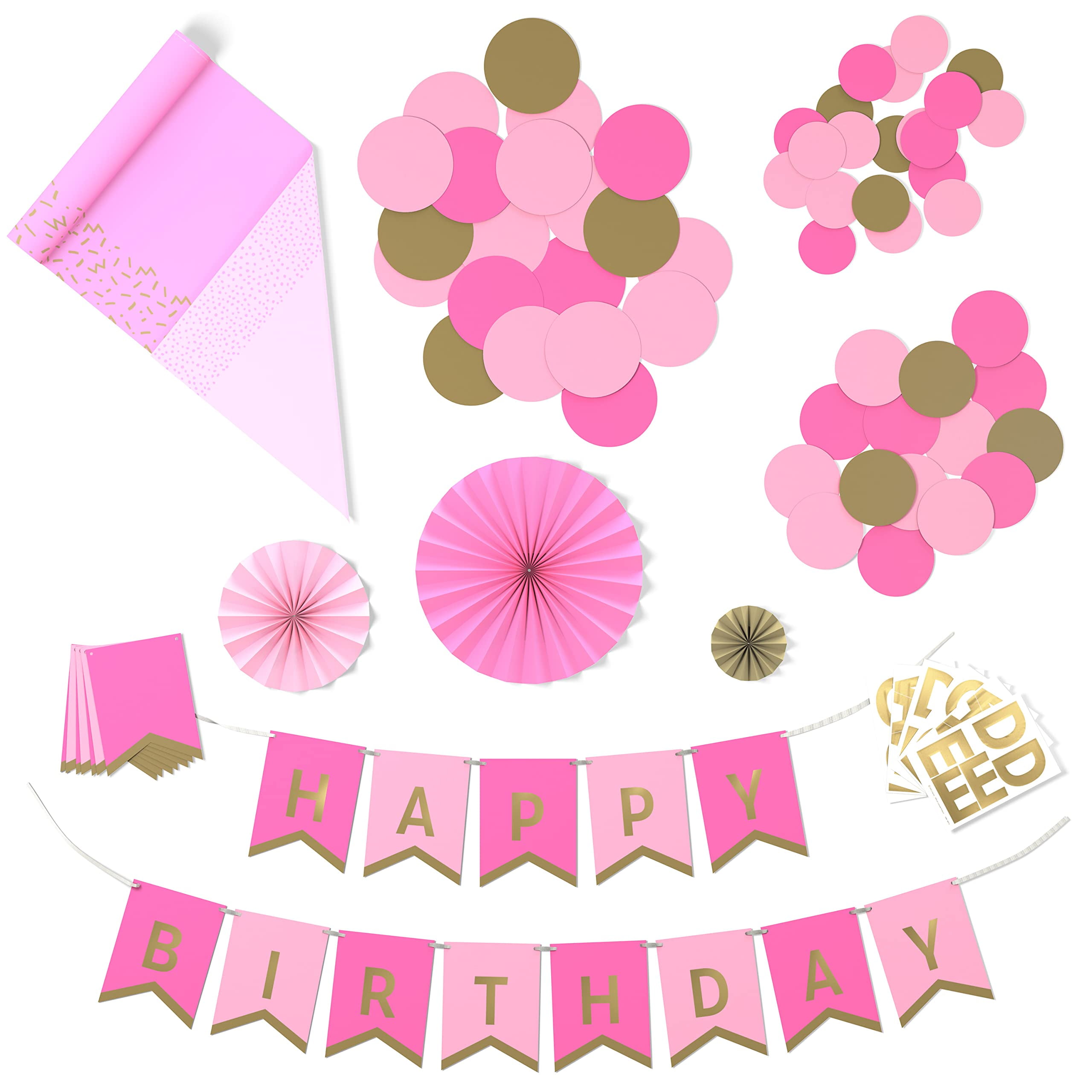 Hallmark Crayola Hallmark Color Pop Party BSL1 Decorations Set - Pink ...