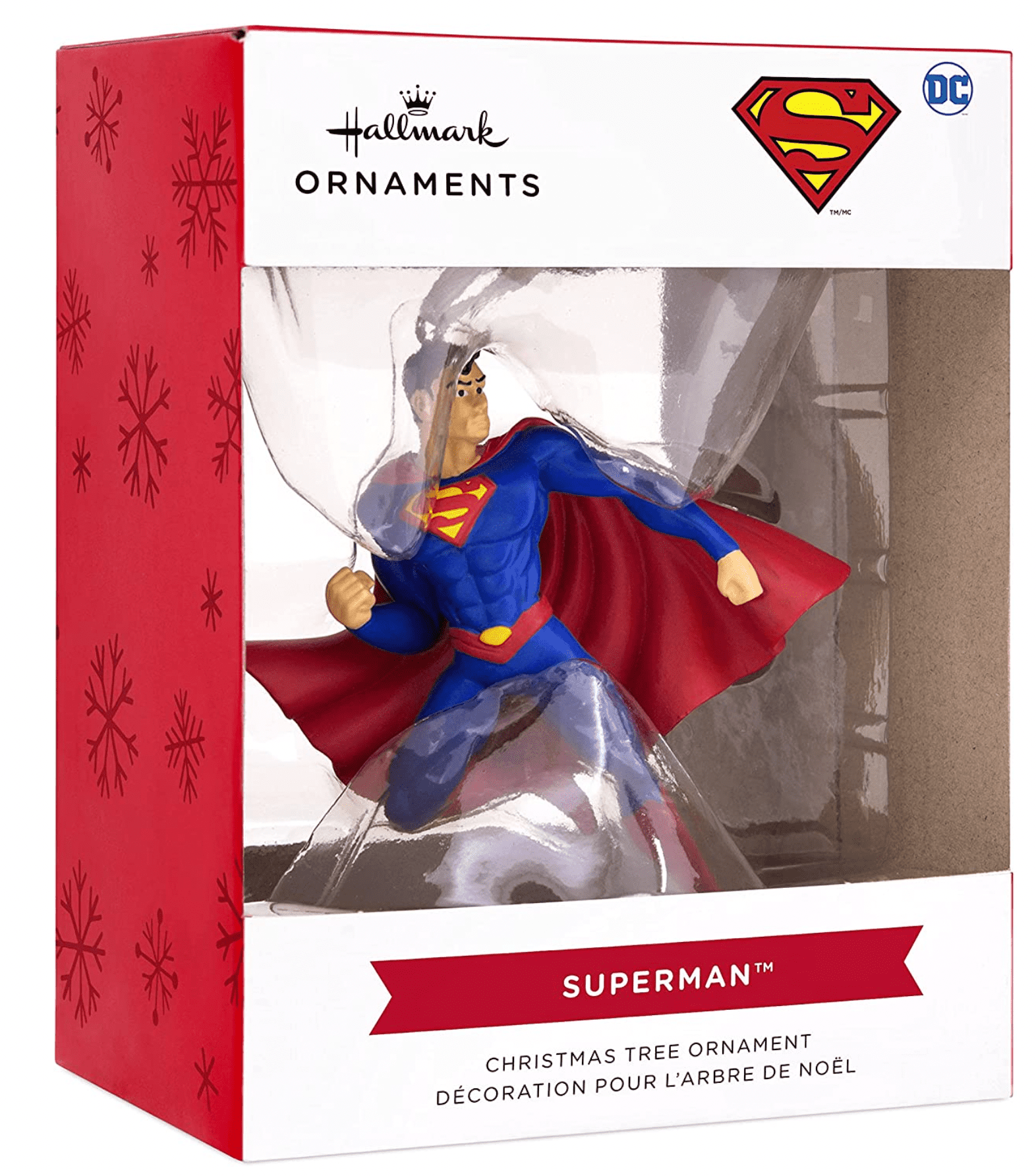Hallmark DC Comics Superman Christmas Ornament New With Box - Walmart.com