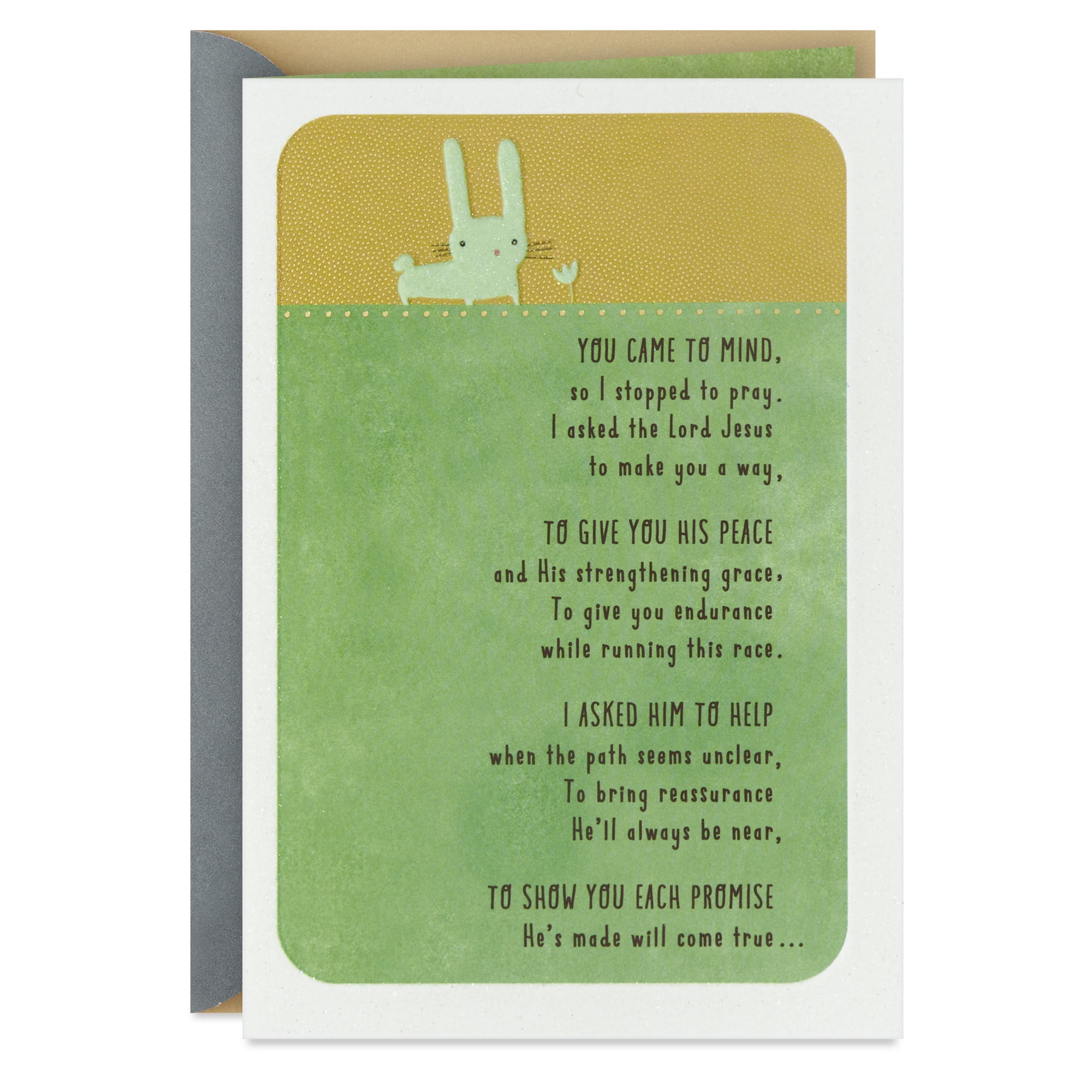 DaySpring Religious Encouragement Card (Jesus Will Always Be Near ...