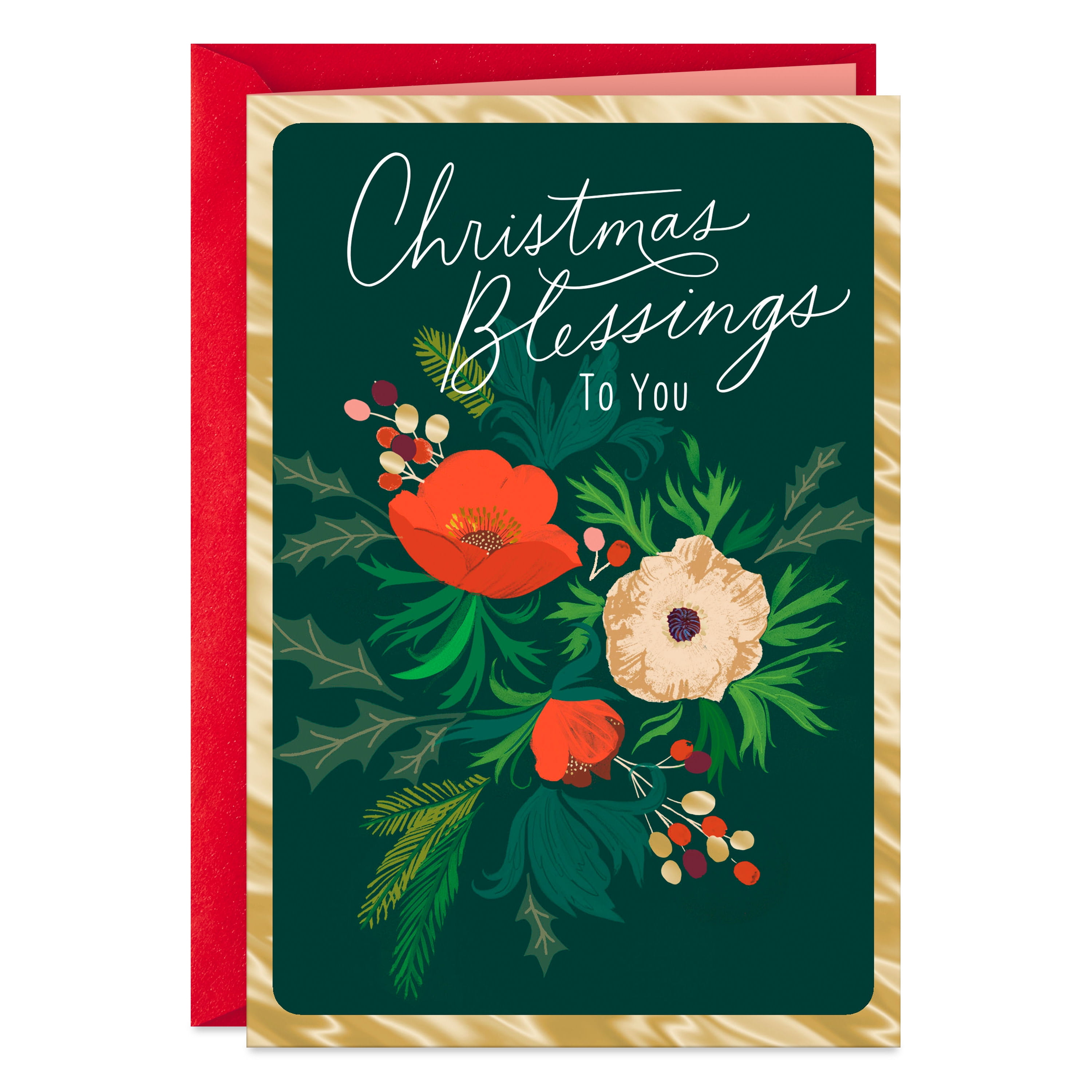 DaySpring Religious Christmas Greeting Card (Christmas Blessings To You ...