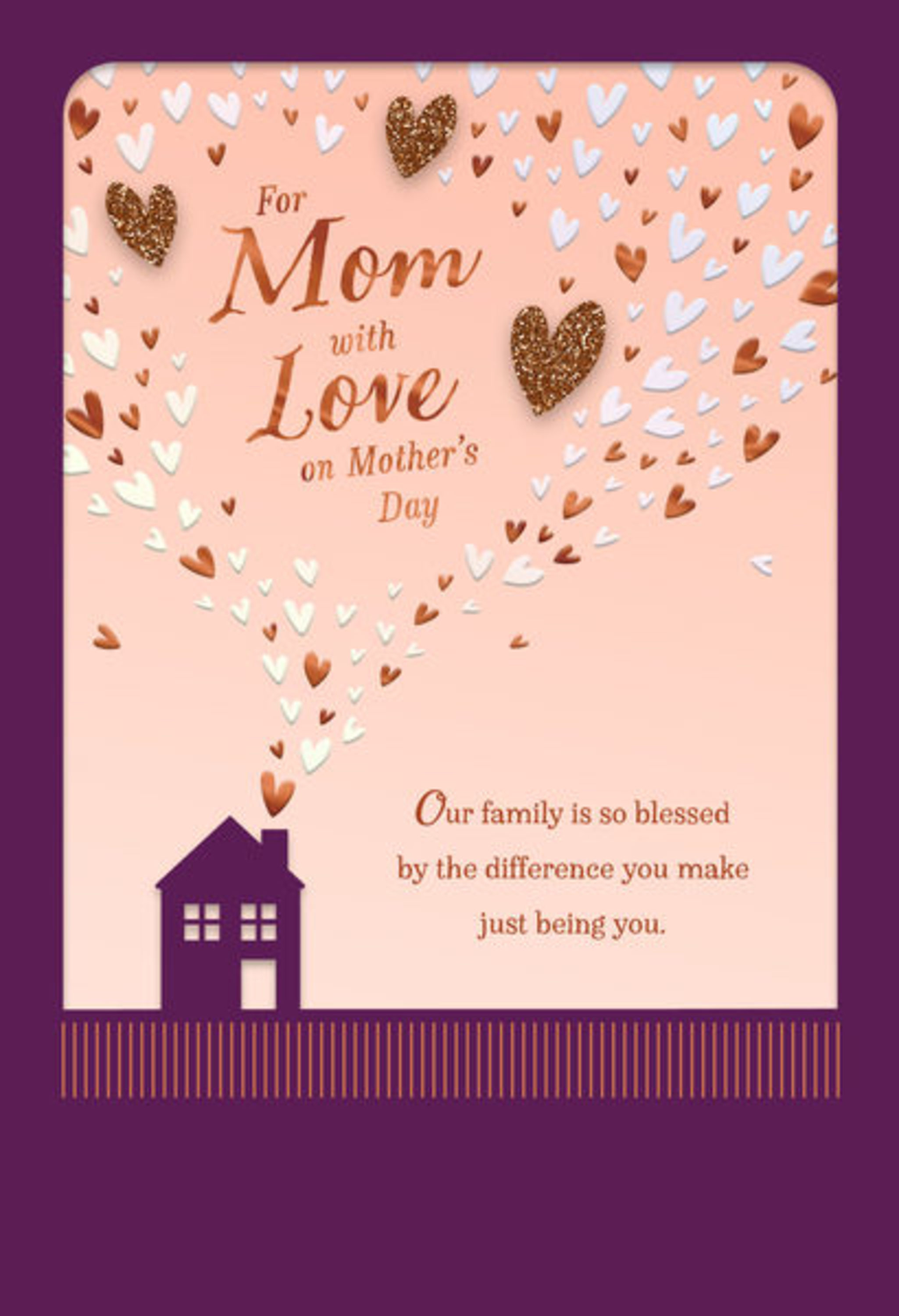 Hallmark Dayspring Religious Mothers Day Card for Mother - Pupl Bordr ...