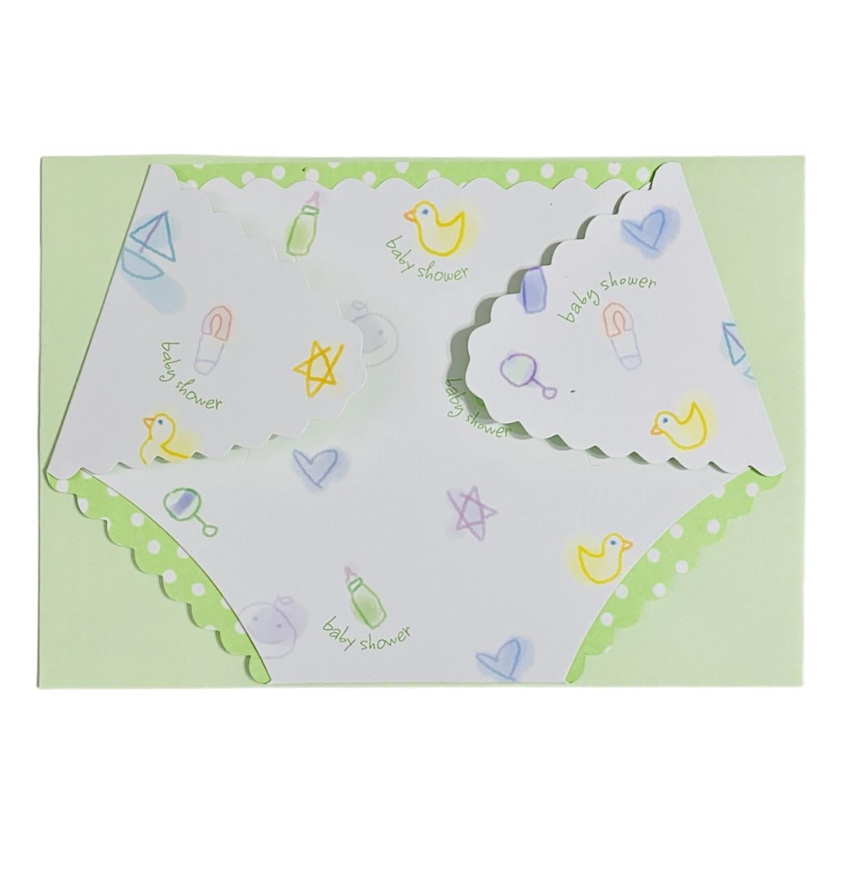 Hallmark Diaper Baby Shower Invitations (10 Cards with Envelopes ...